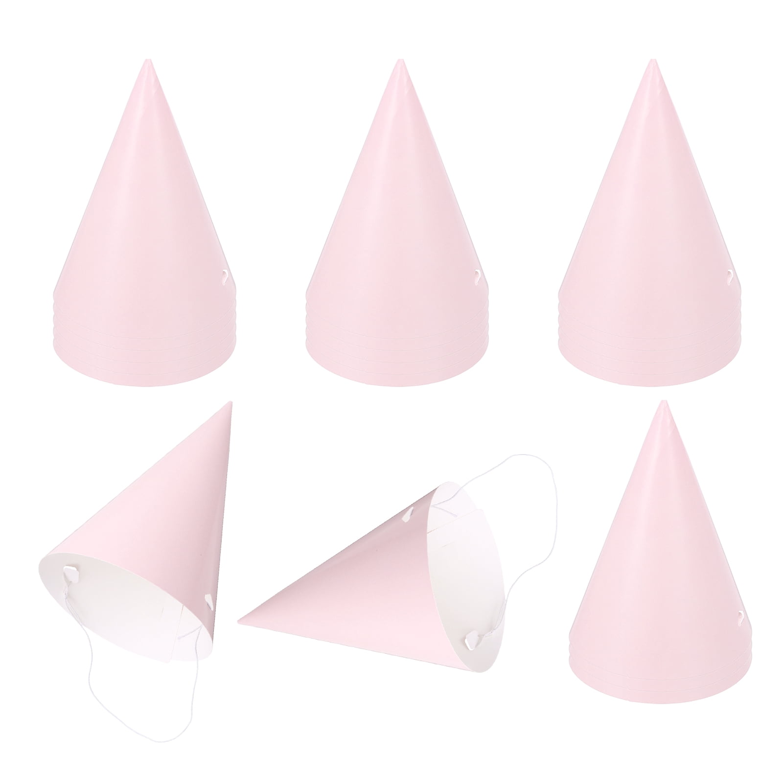 Uxcell 50Pcs Mini Birthday Party Hats, Colorful Paper Party Hat ...