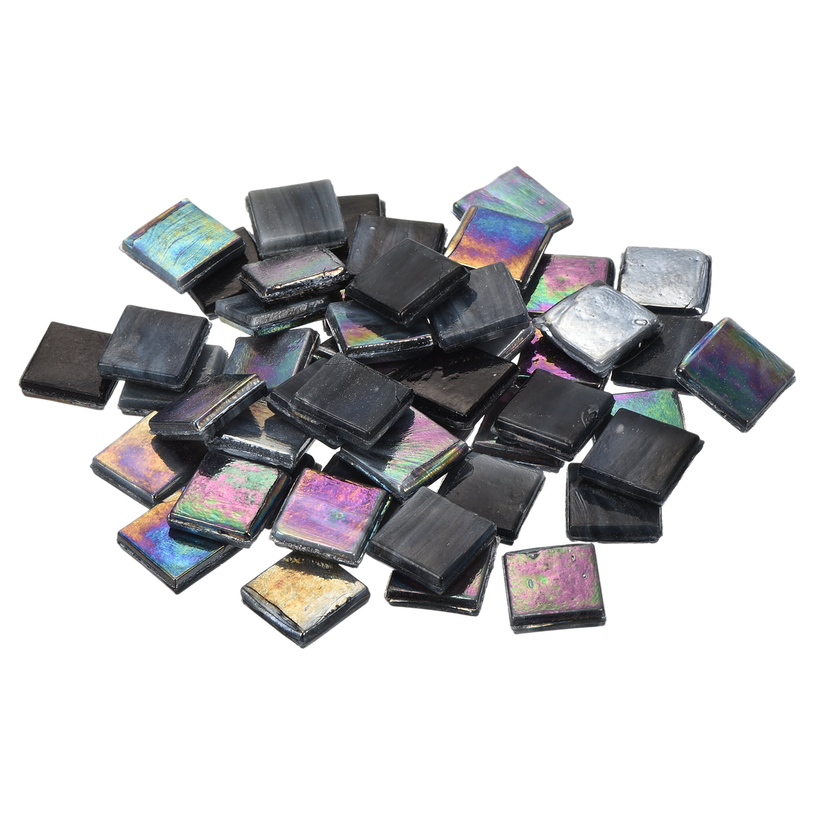 Uxcell 50Pcs Mosaic Tiles, Micro Glass Tiny Mini Mosaic Tile DIY ...