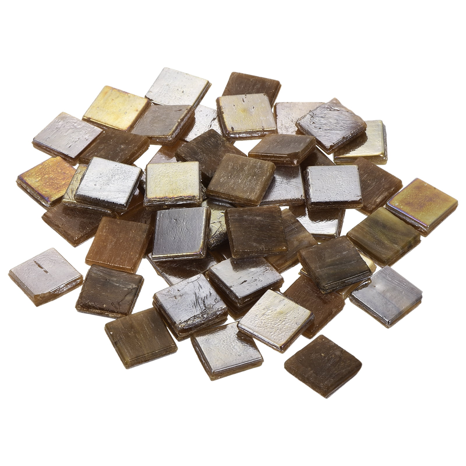 Uxcell 50Pcs Mosaic Tiles, Micro Glass Tiny Mini Mosaic Tile DIY ...