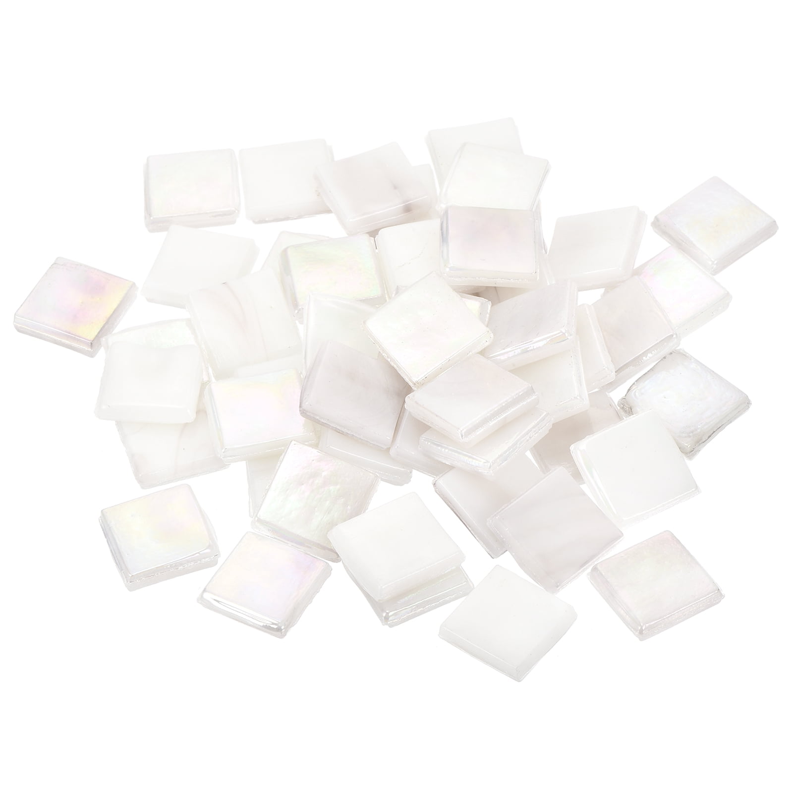 Uxcell 50Pcs Mosaic Tiles, Micro Glass Tiny Mini Mosaic Tile DIY ...