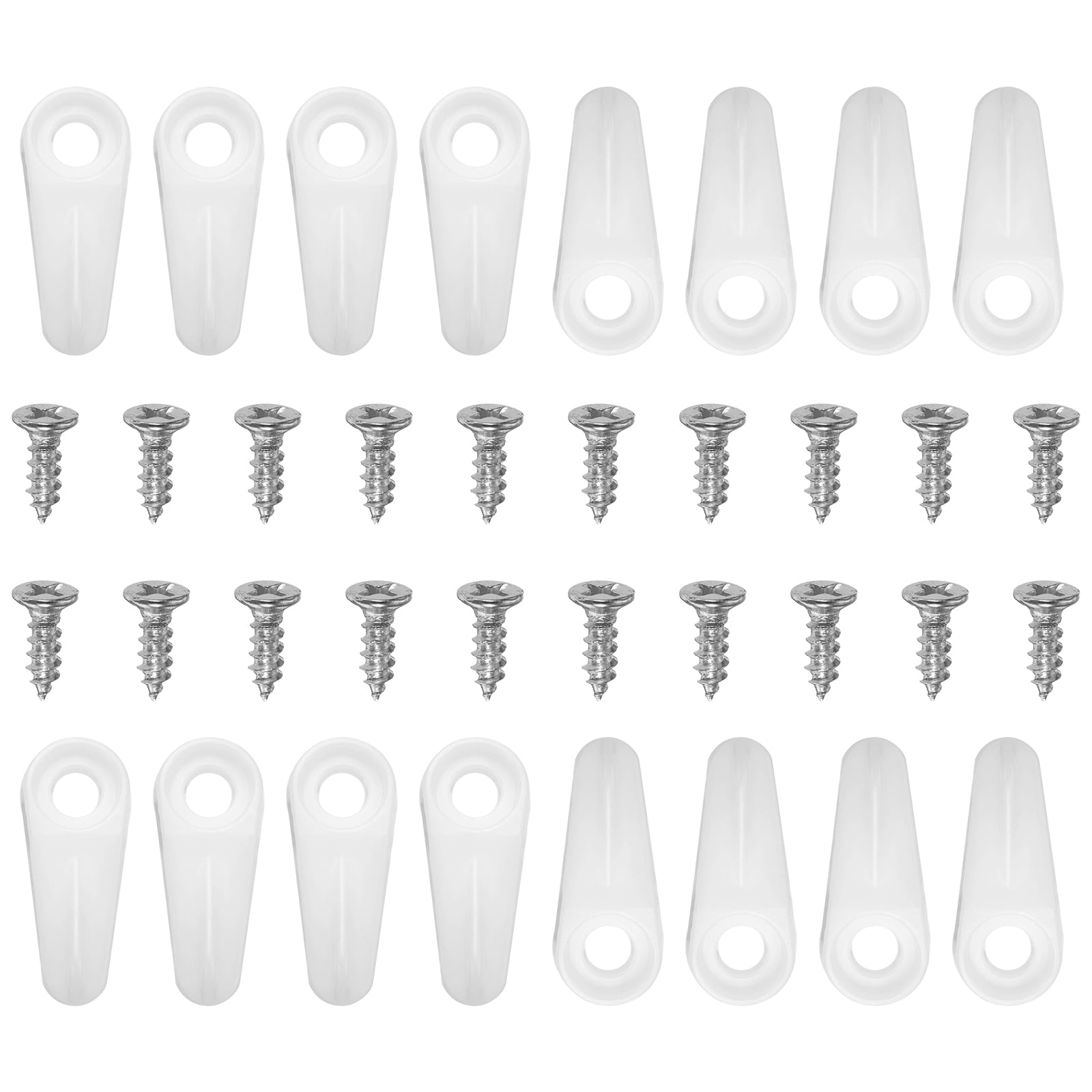 Uxcell 50Pcs Photo Frame Turn Button Fasteners 50Pcs Screws Turn Button ...