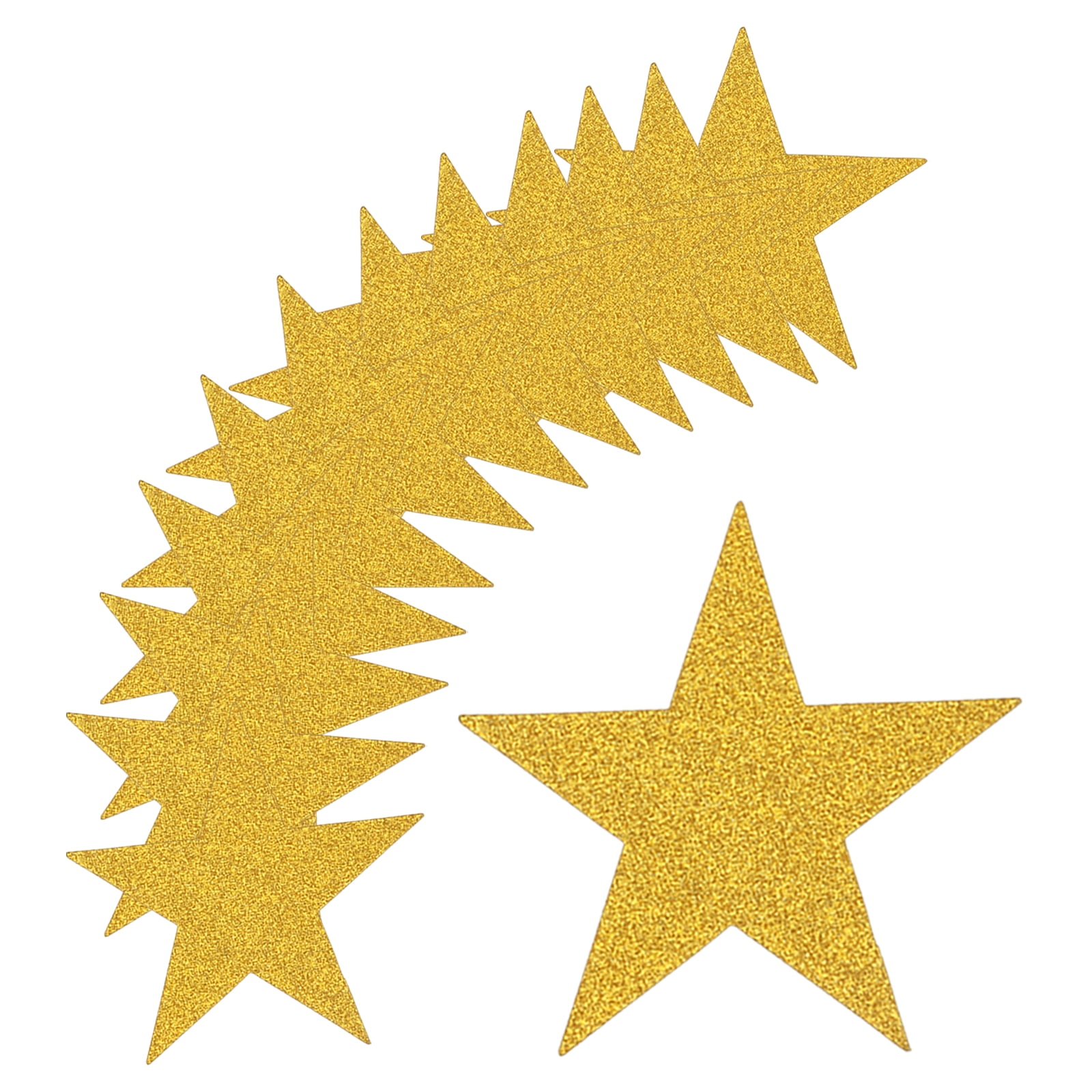 Uxcell 50Pcs Star Cutouts Paper Five Star Confetti Cutouts for Birthday ...