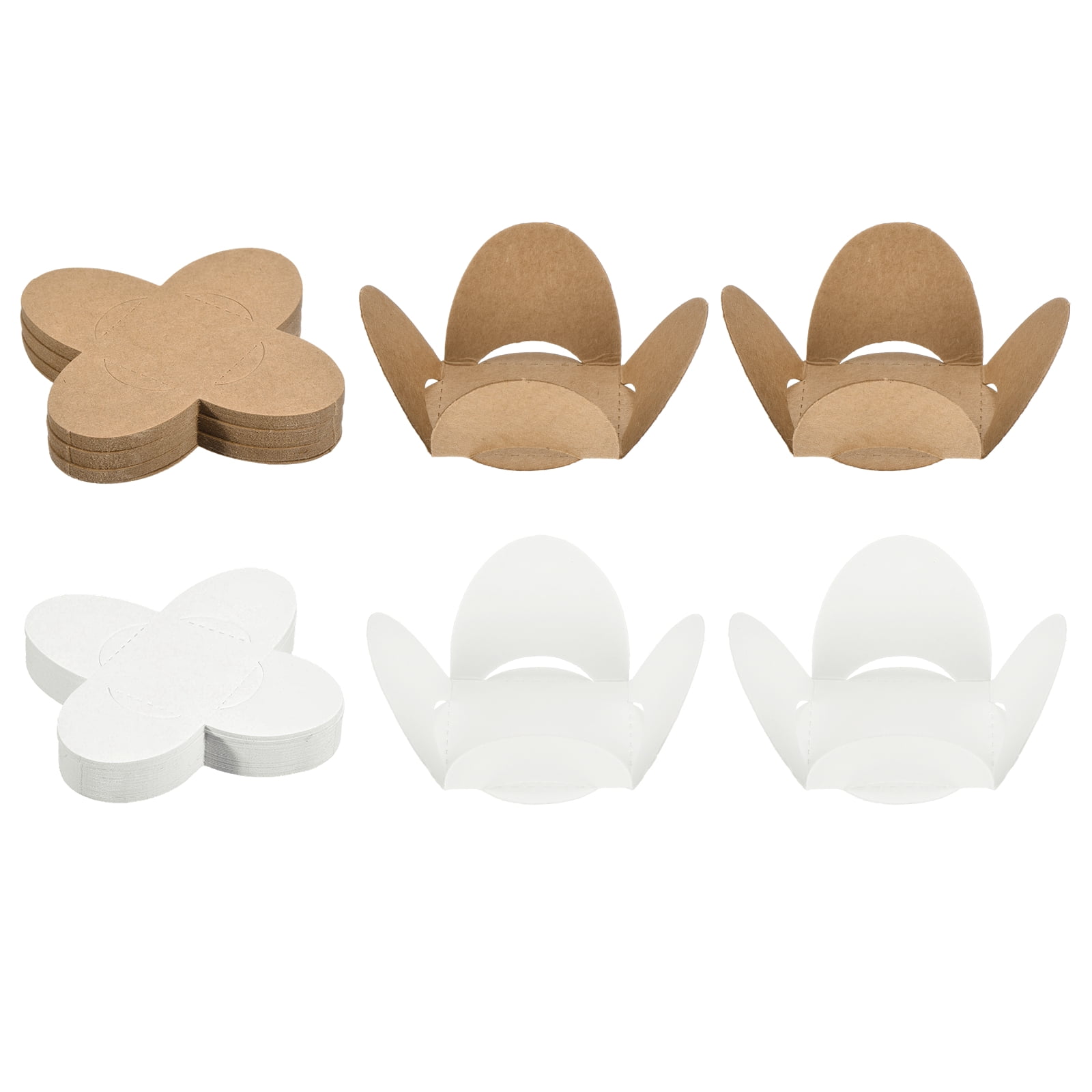 Uxcell 50Pcs Truffle Wrappers, Mini Cupcake Liners, Chocolate Candy ...