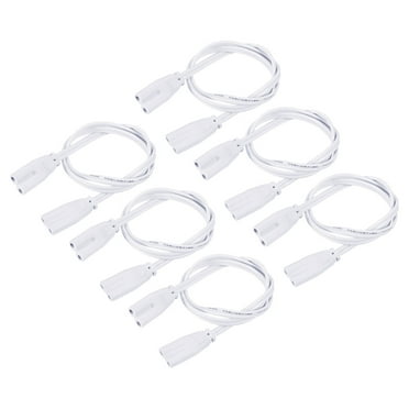 Uxcell 30cm 2 Pin LED Integrated Tube Cable Link Cords T4 T5 T8 Lamp ...