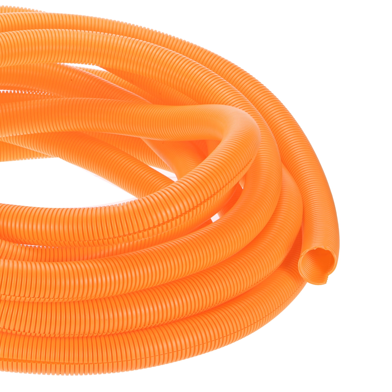 Uxcell 50ft 1 1/2 Inch Orange Wire Loom Split Tubing Cord Protectors ...