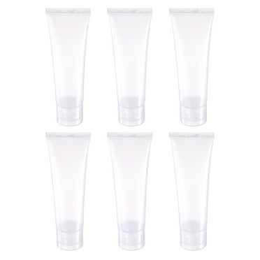 Uxcell 15ml Squeeze Tube Empty Cosmetic Tubes Plastic with Flip Lid ...