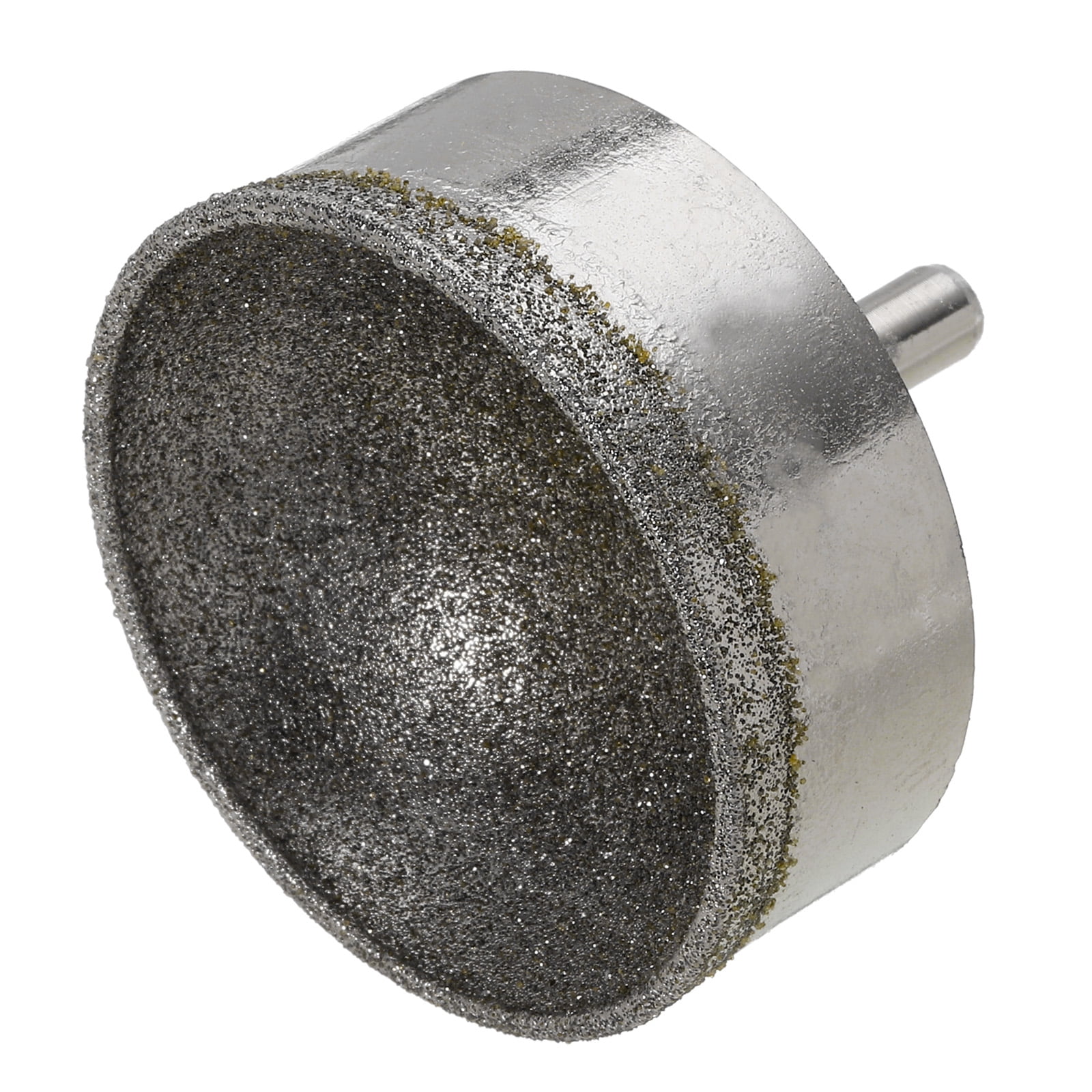 Uxcell 50mm 100 Coarse Grits Diamond Mounted Point Spherical Concave ...