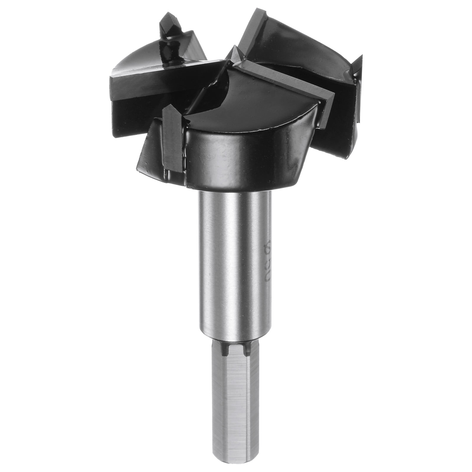 Uxcell 50mm (2") Carbide 3 Flutes 4 Spurs Wood Hole Hinge Boring ...