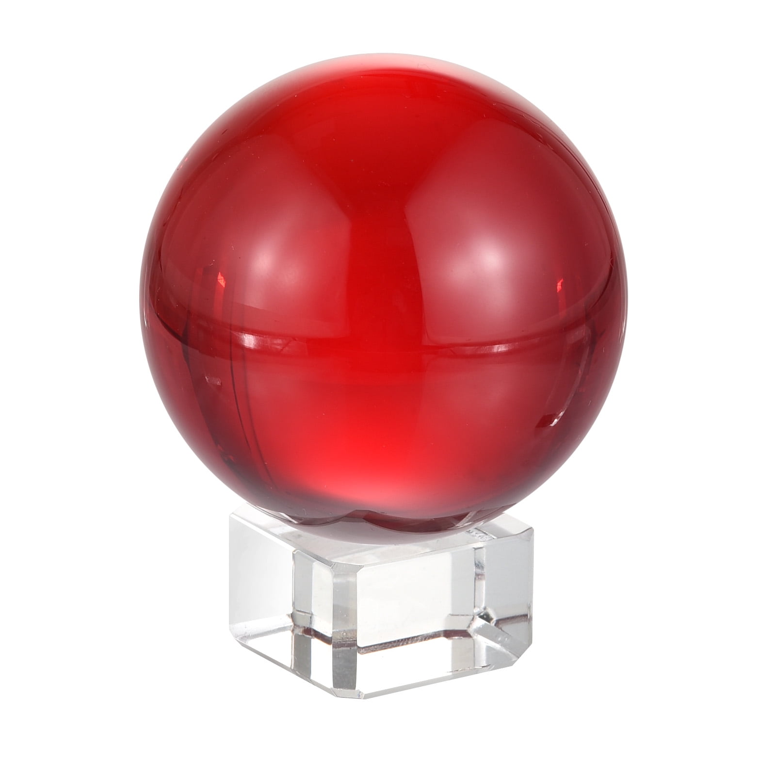 Uxcell 50mm/2" K9 Crystal Ball Decorative Ball with Gift Box and ...