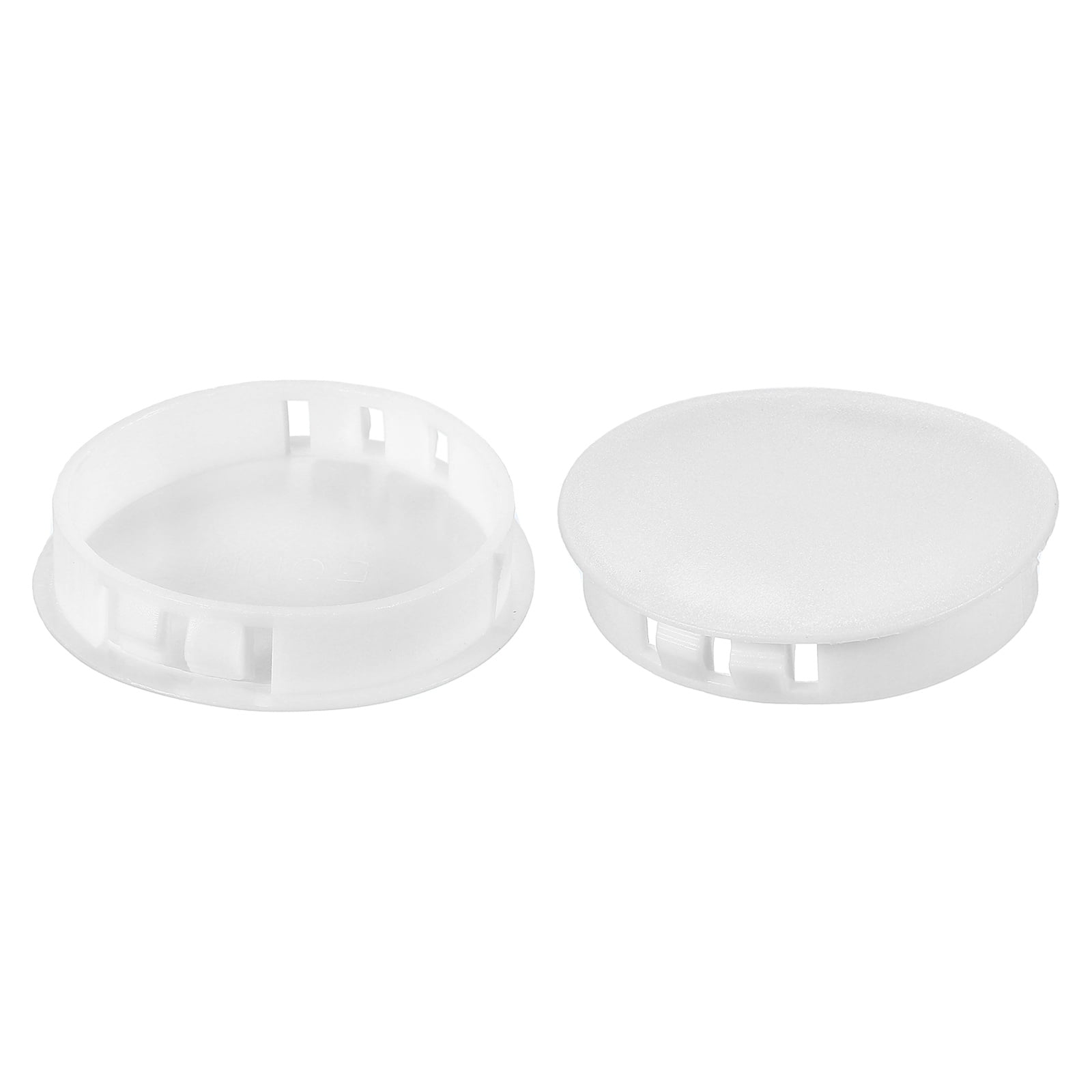 Uxcell 50mm/2" Plastic Hole Plugs, 6Pcs Flush Type Round Hole Plugs ...