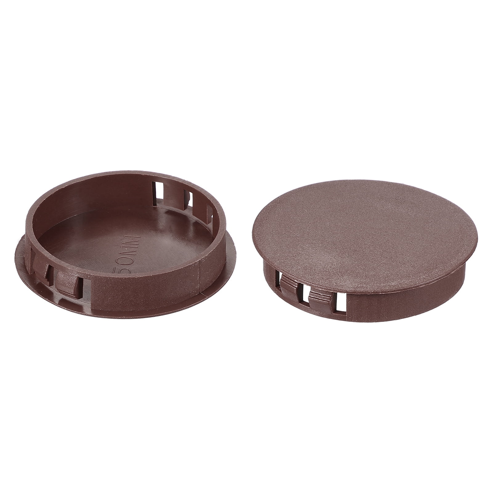 Uxcell 50mm/2" Plastic Hole Plugs, 6Pcs Flush Type Round Hole Plugs ...