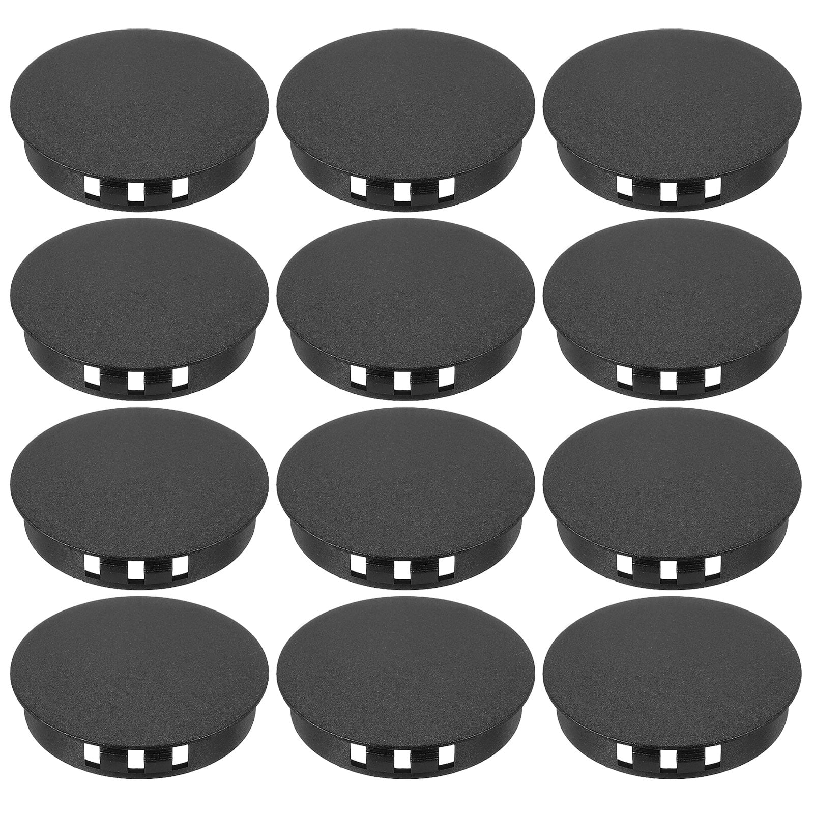 Uxcell 50mm/2" Plastic Hole Plugs, Flush Type Round Plug Snap in ...