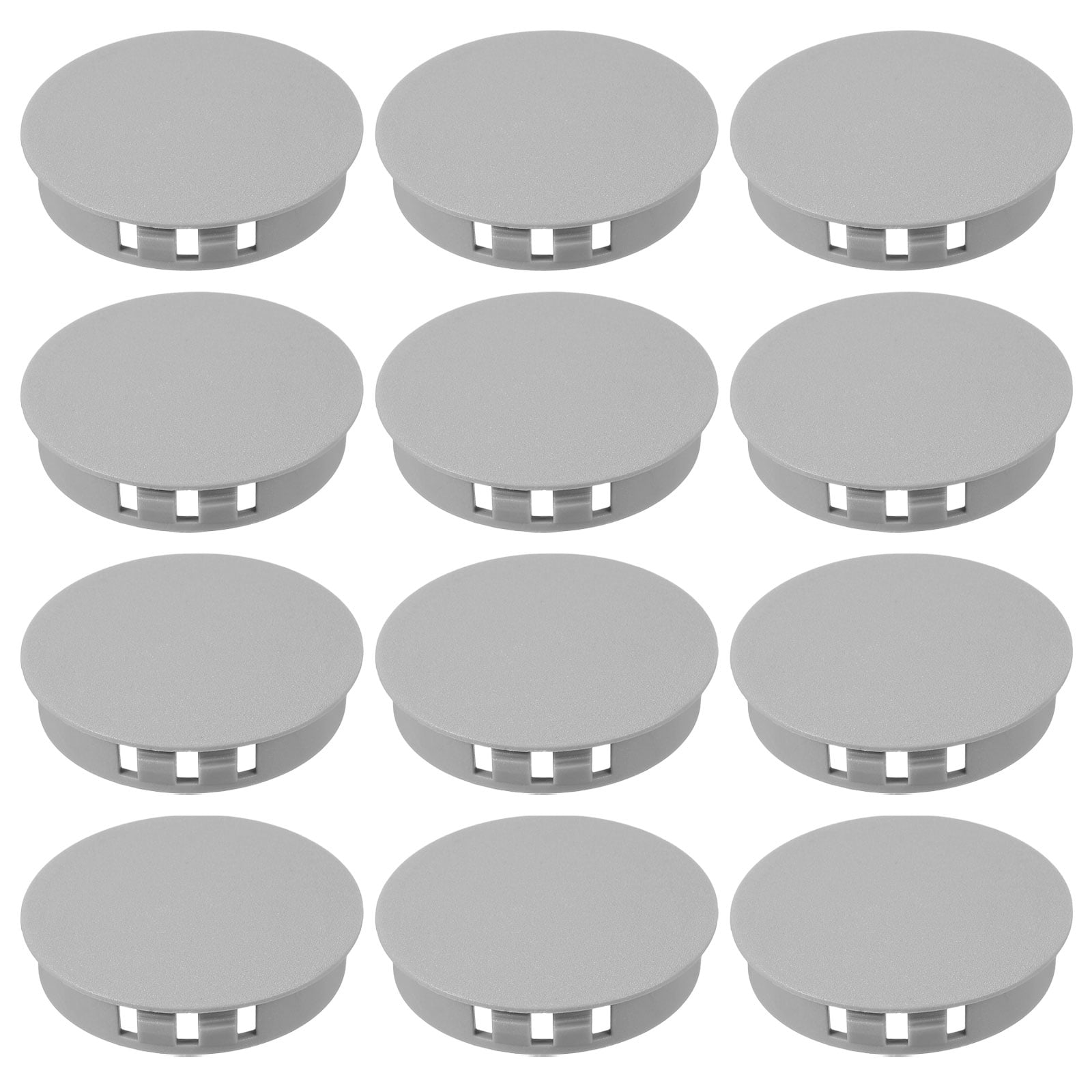 Uxcell 50mm/2" Plastic Hole Plugs, Flush Type Round Plug Snap in ...