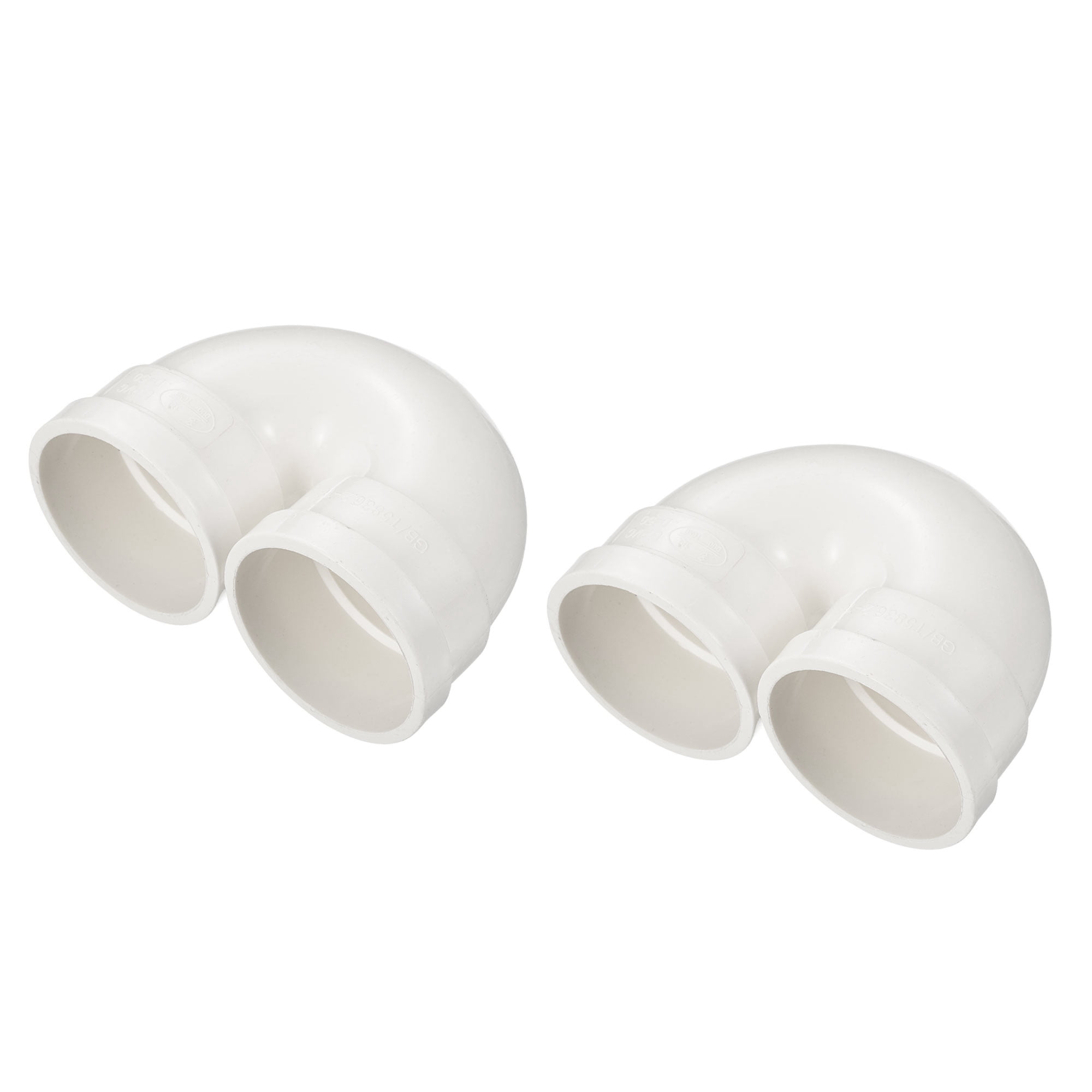 Uxcell 50mm ID U Shaped Water Pipe Elbow Fitting Connector Adapter ...