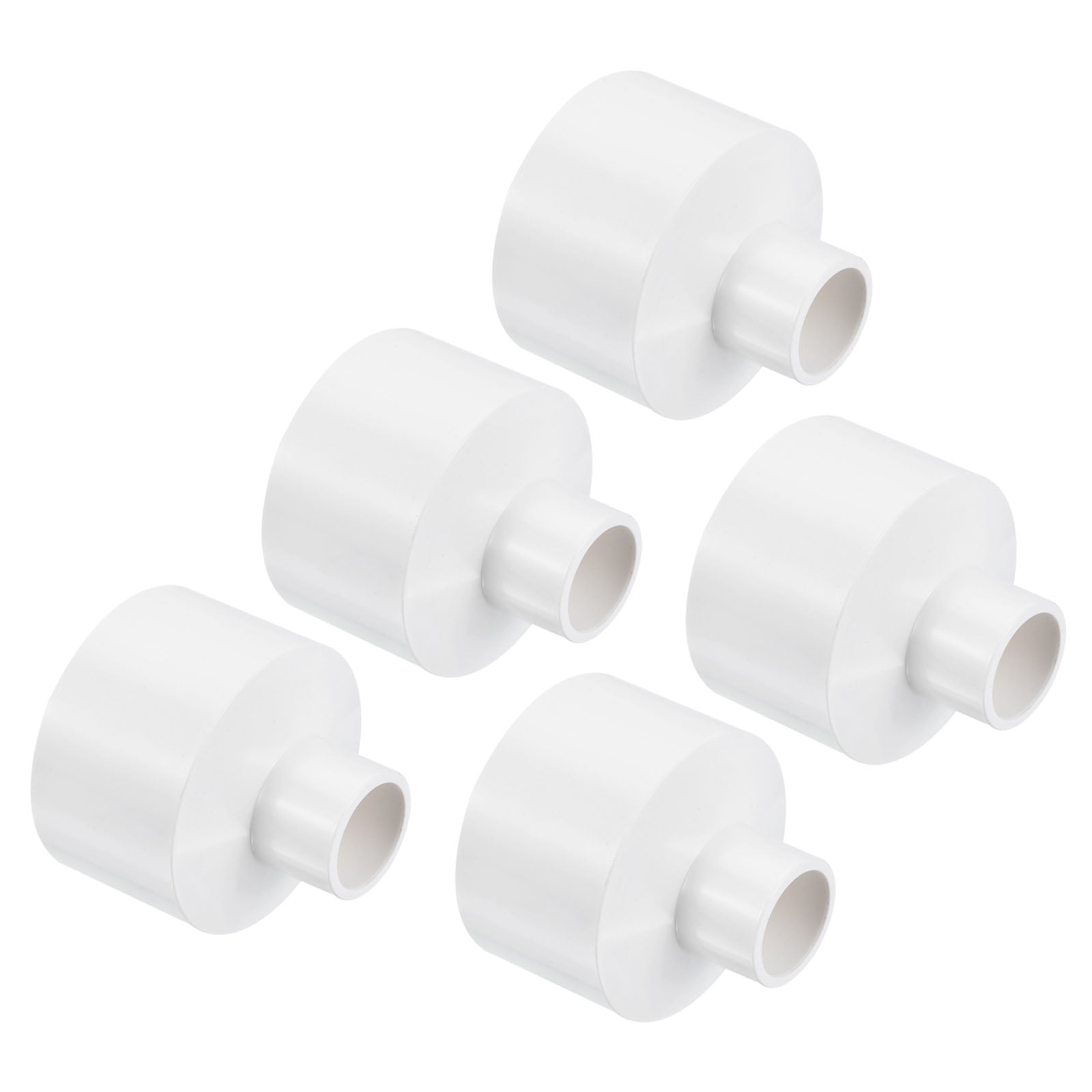 Uxcell 50mm to 20mm ID PVC Reducer Pipe Fitting Straight Adapter ...