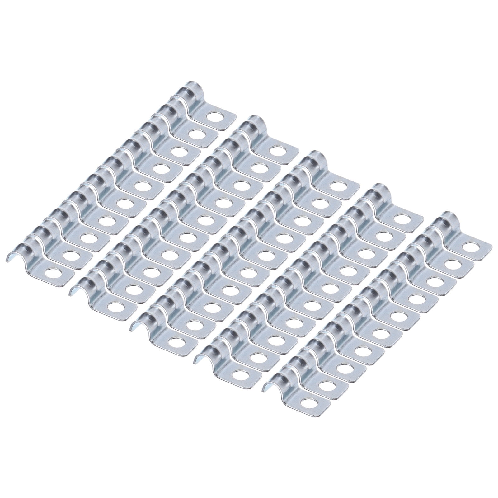 Uxcell 50pack Conduit Clamp, EMT One-Hole Strap, U Tube Pipe Clamp, 6mm ...
