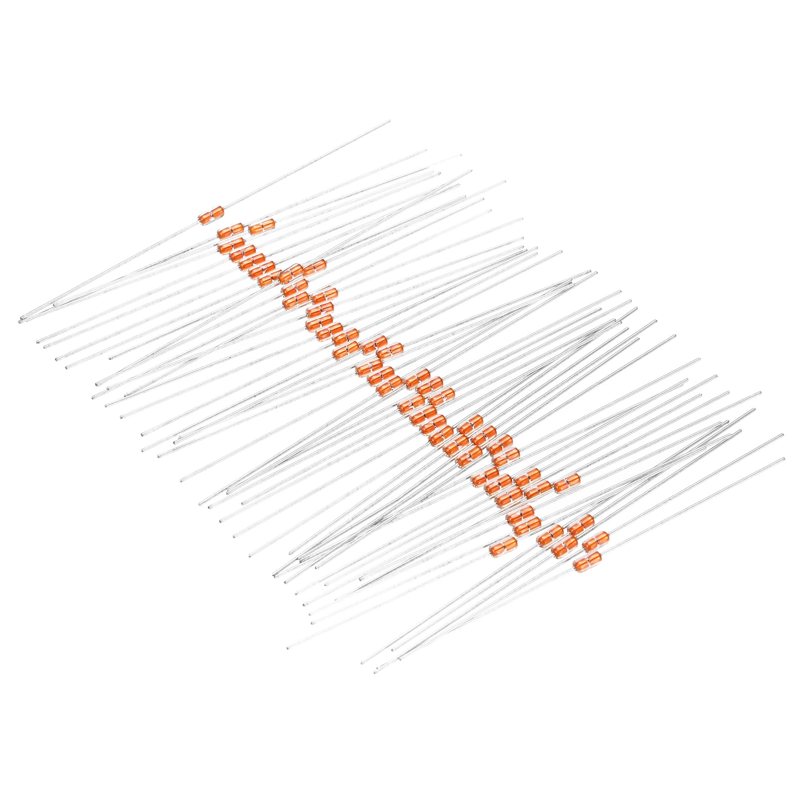 Uxcell 50pcs 1M Ohm NTC Thermistors Resistors, MF58 3950B 1% Thermistor ...