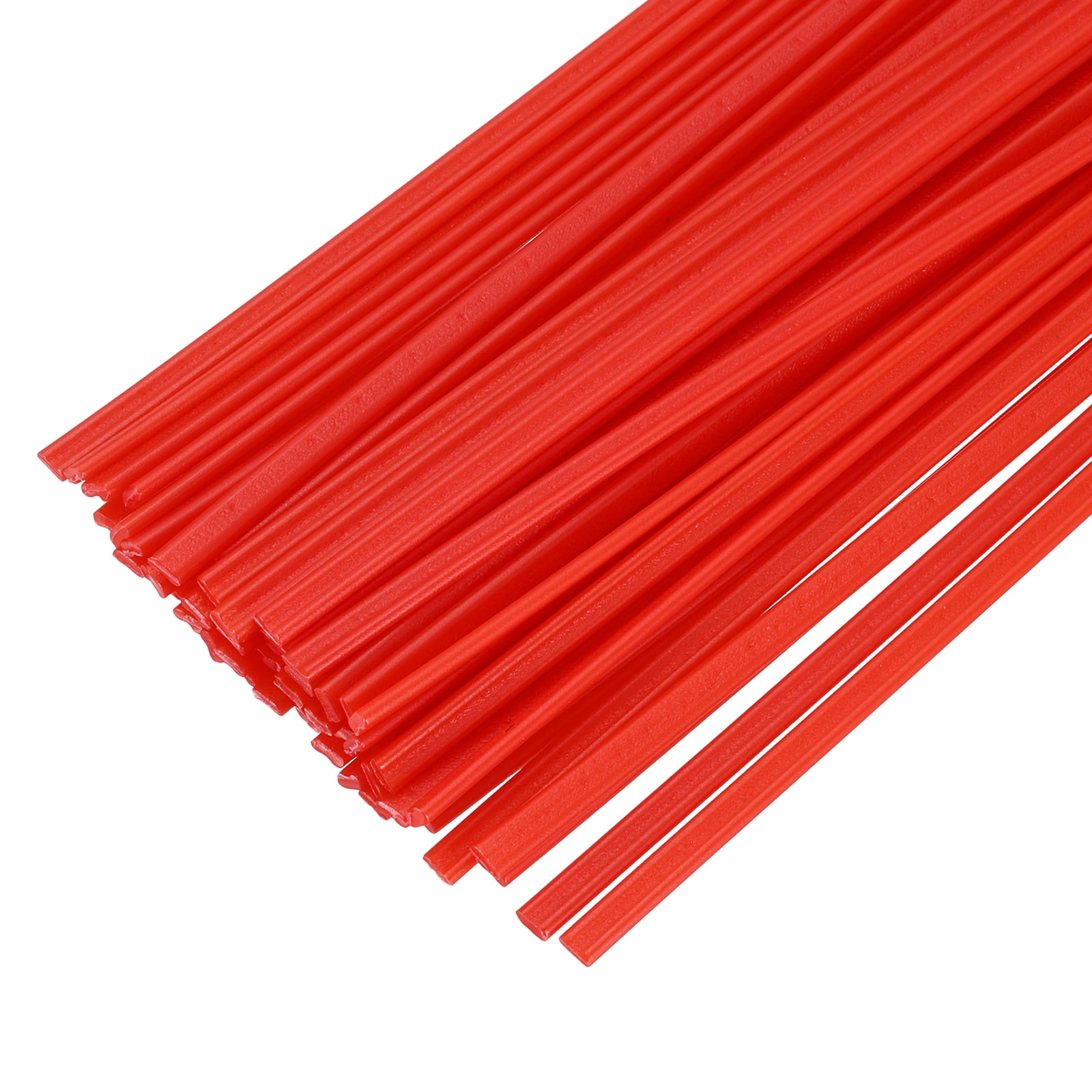 Uxcell 50pcs 8 Inch Plastic Welding Rods PE Welding Strips Welder Rods ...
