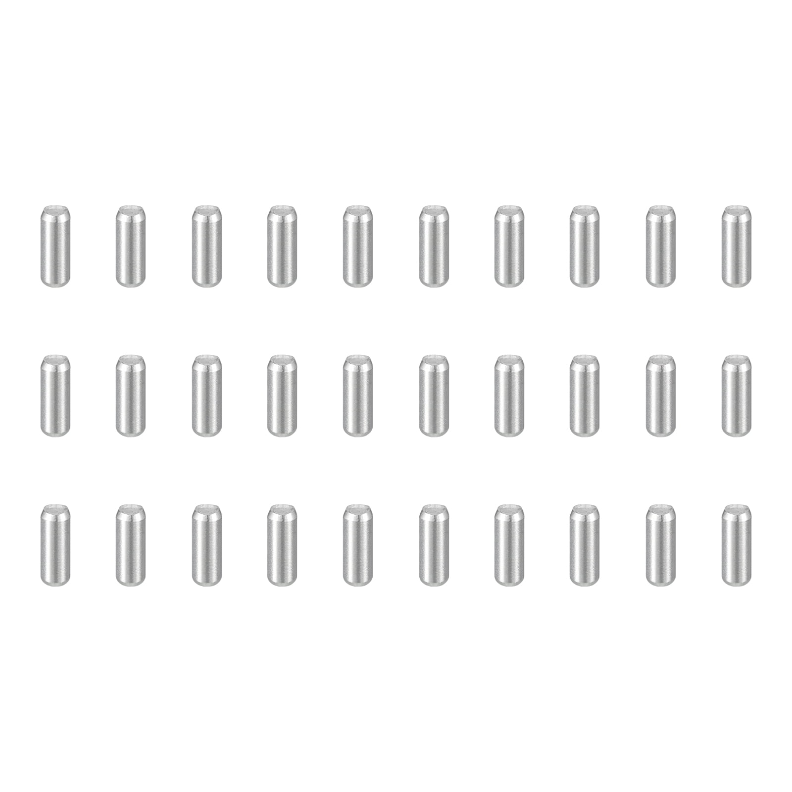 Uxcell 50pcs Dowel Pins M2(2mm) x 5mm 304 Stainless Steel Cylindrical ...