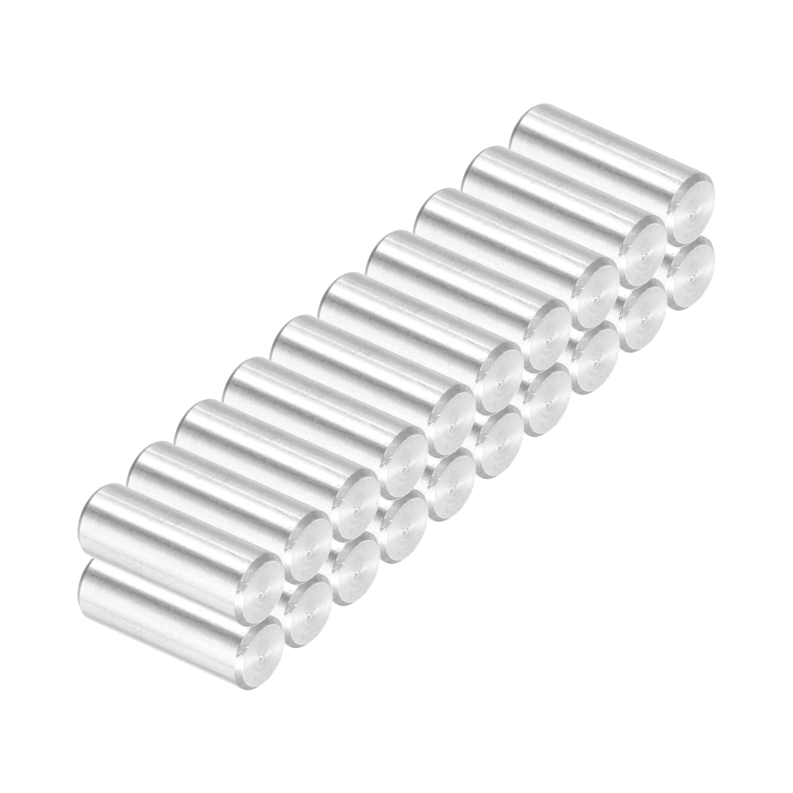 Uxcell 50pcs Dowel Pins M3x8mm Stainless Steel Round Head Shelf Support ...