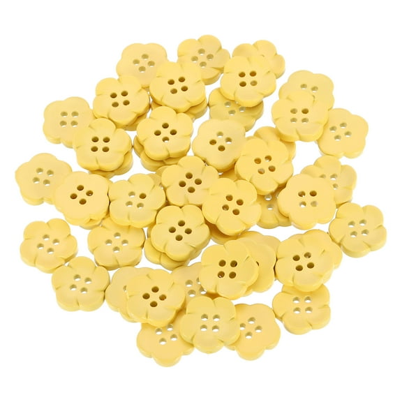 Cute Yellow Buttons