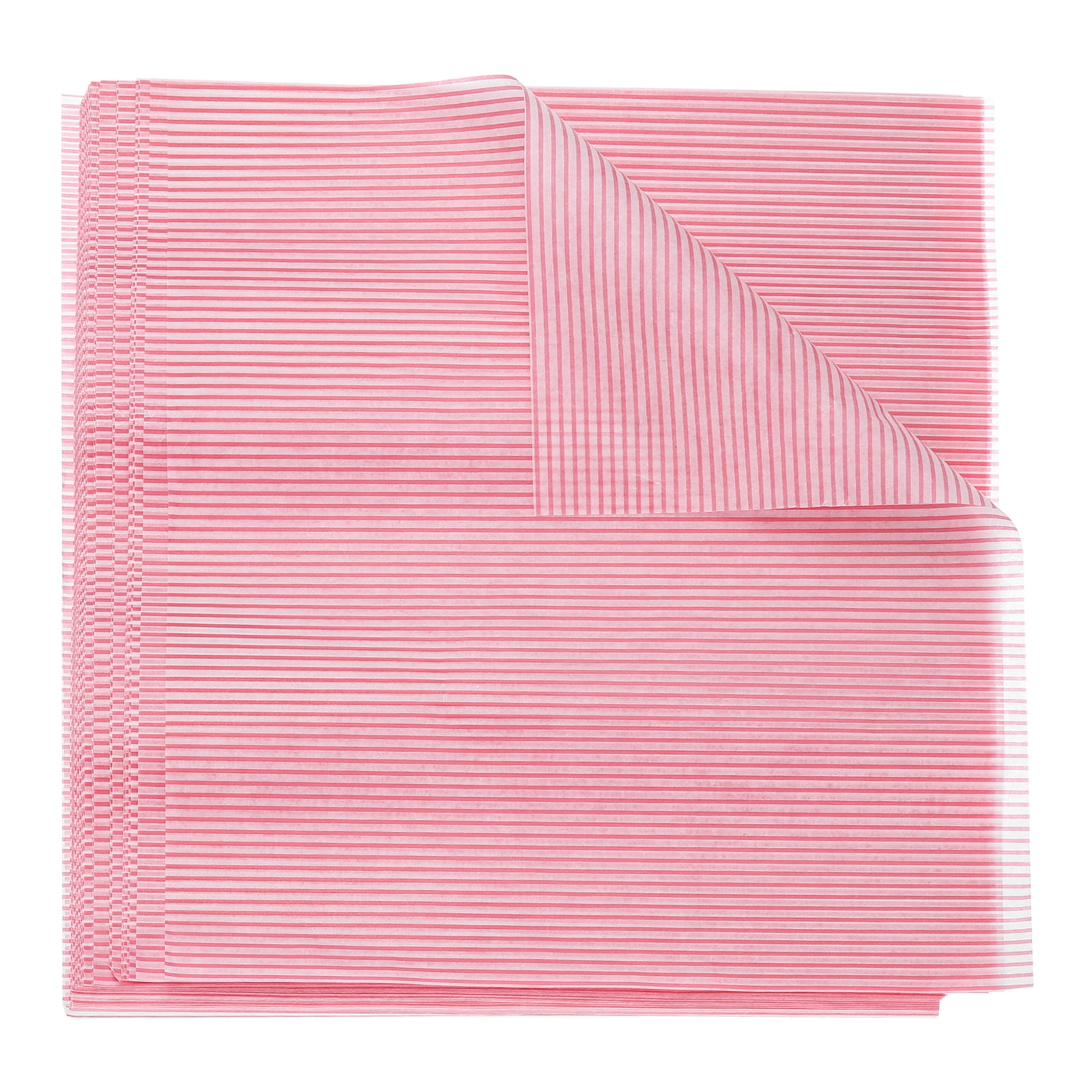 Uxcell 50pcs Square Striped Pattern Wax Paper Sheets 9.84" x 8.46" for ...