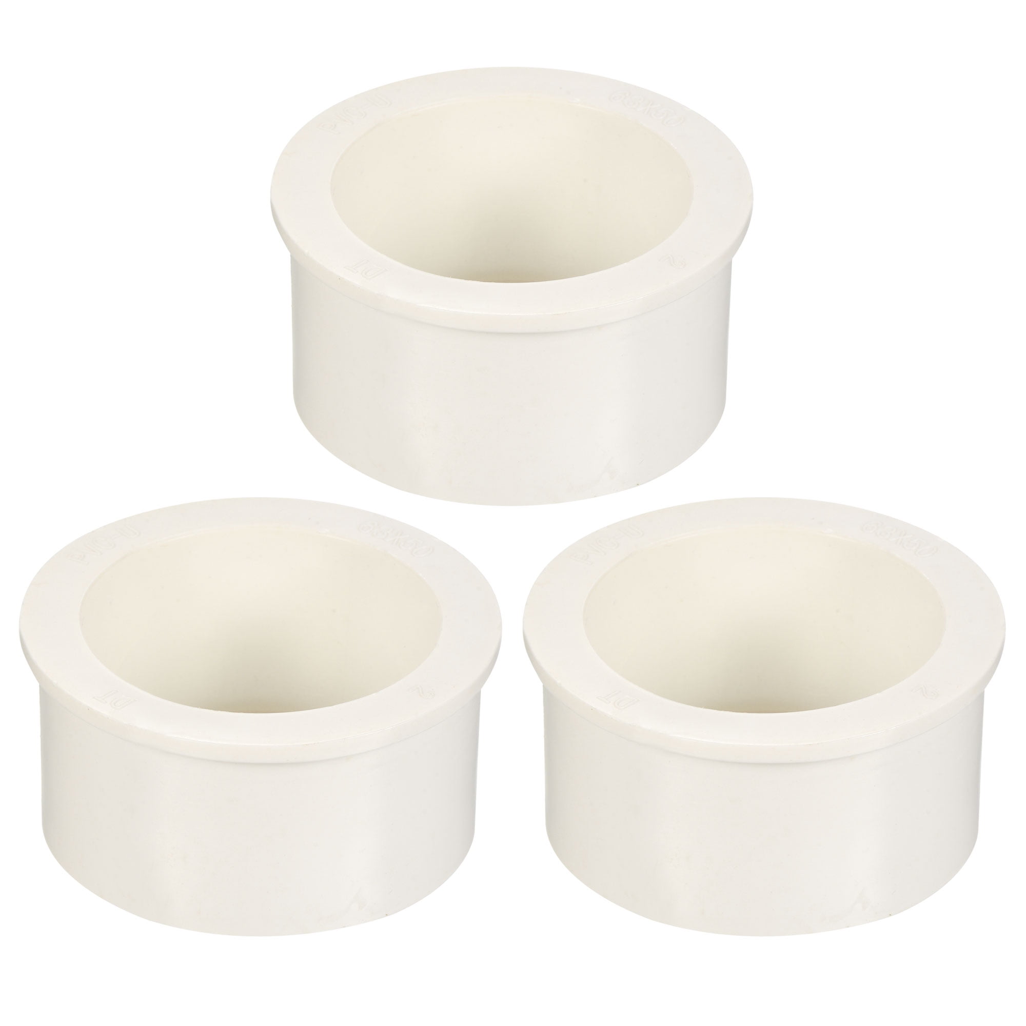 Uxcell Reducer Bushing Pipe Fitting Coupling Tube Adapter White 50x63mm ...