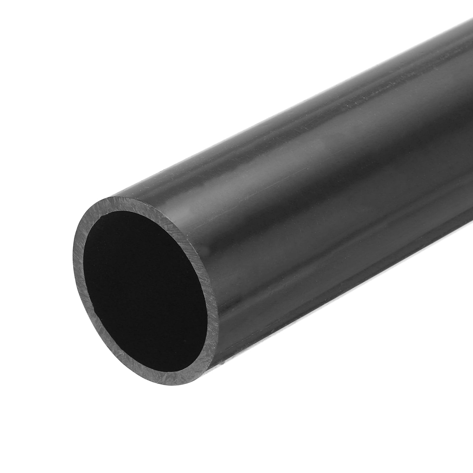 Uxcell 51.8mm ID 60mm OD 500mm Dark Grey PVC Pipe Rigid Water Pipe ...