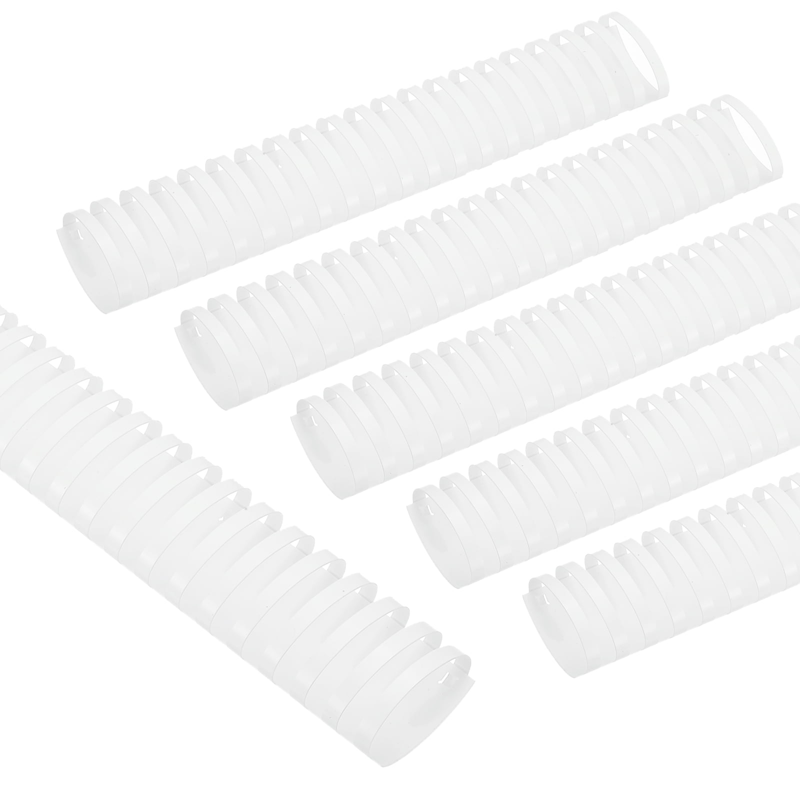 Uxcell 51mm (2") Plastic Binding Combs, 50 Pcs 21 Rings Comb Binding ...