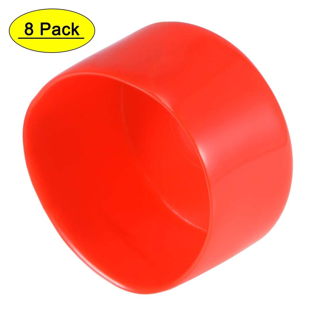 Uxcell 52mm ID Red Screw Thread Protectors Vinyl End Caps 8 Pack ...