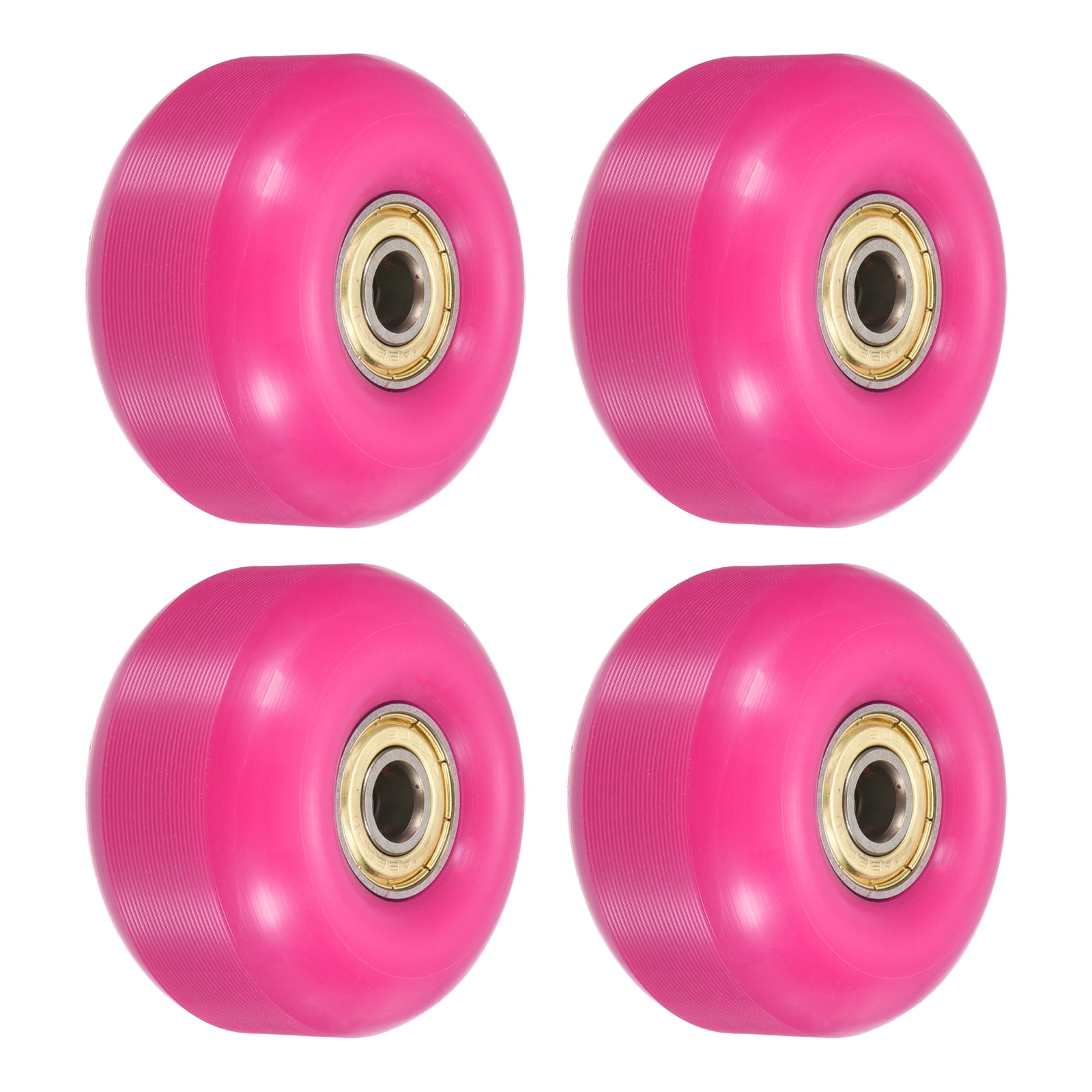 Uxcell 52mm Skateboard Wheels with Bearings Street Wheels for ...