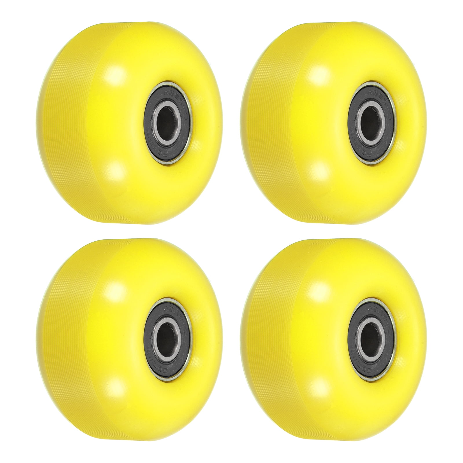 Uxcell 52mm Skateboard Wheels with Bearings Street Wheels for ...