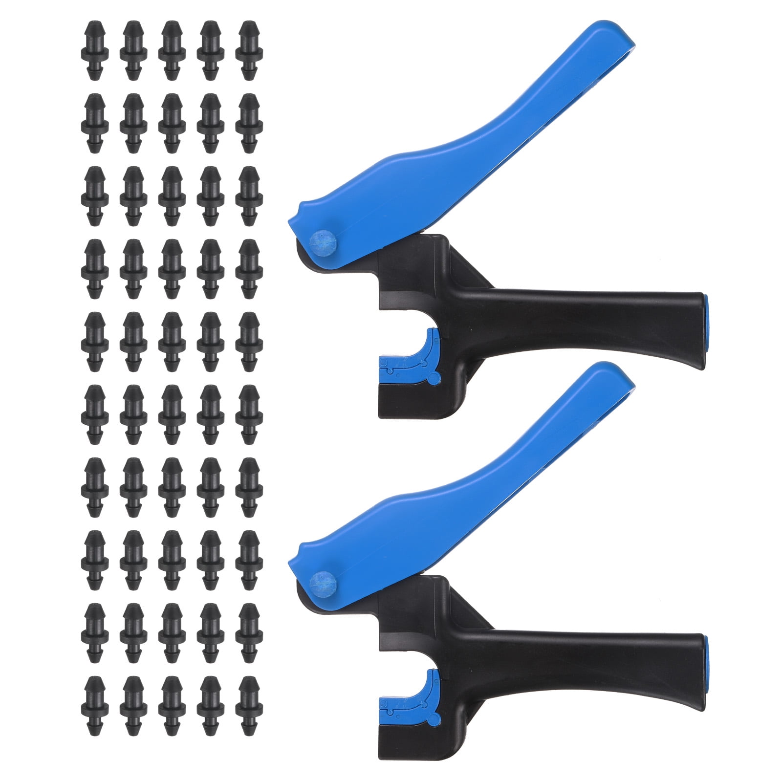 Uxcell 52pcs 3mm Drip Irrigation Tubing Hole Punch with Easier 1/4 Inch ...