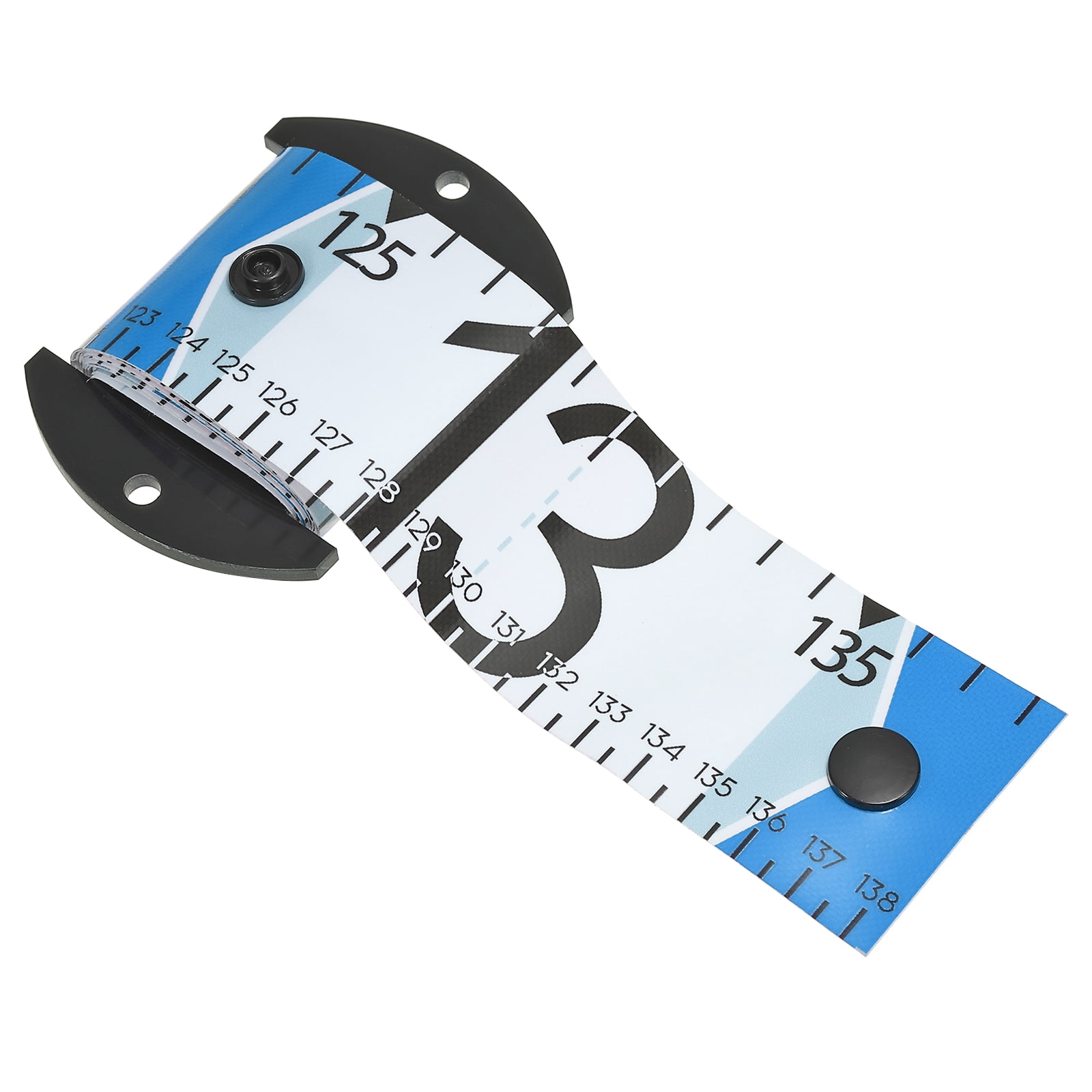 Uxcell 53 inch Waterproof Fish Ruler Measure Tape with Shaft, Blue ...