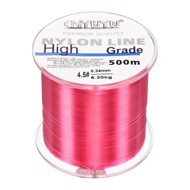 Ande A12-50P Premium Monofilament Fishing Line 1/2Lb Spool 50 lb 500 Yards Pink - Walmart.com