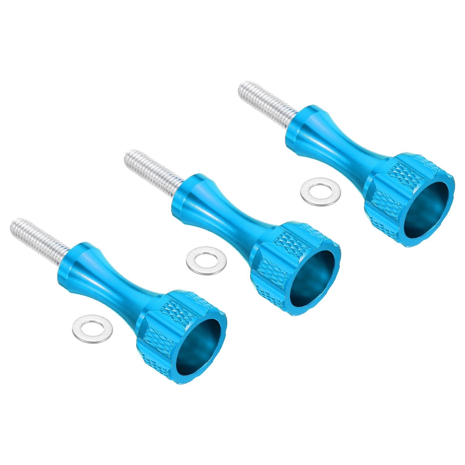 Uxcell 54mm Aluminum Alloy Thumbscrews,3pack M5 19mm Camera Thread ...