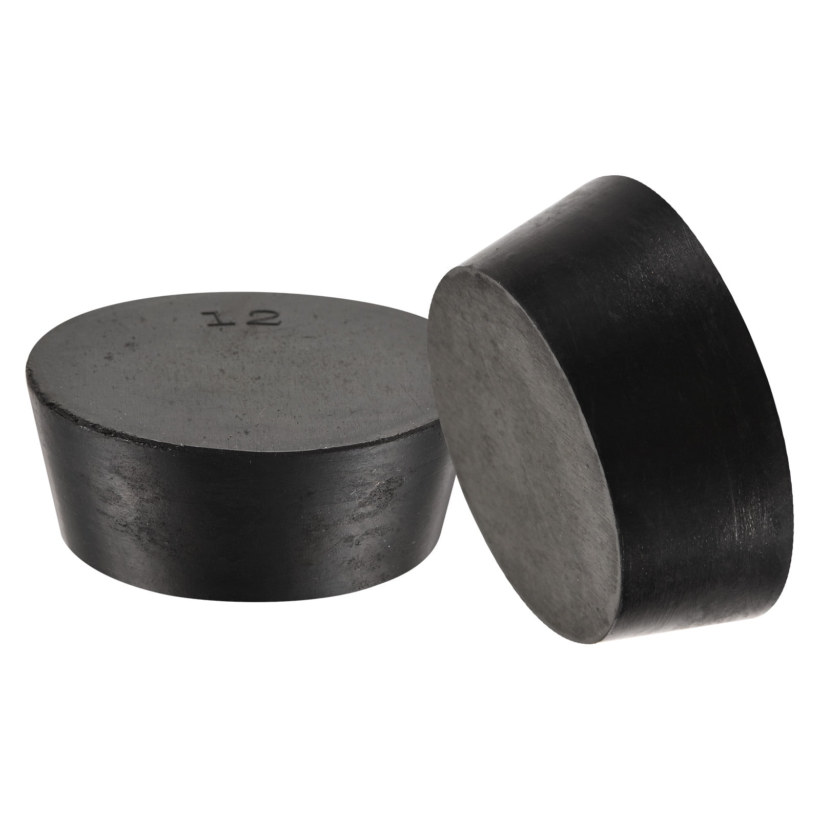 Uxcell 54mm to 64mm Solid Rubber Tapered Plug for Lab Home Black 3 Pack ...