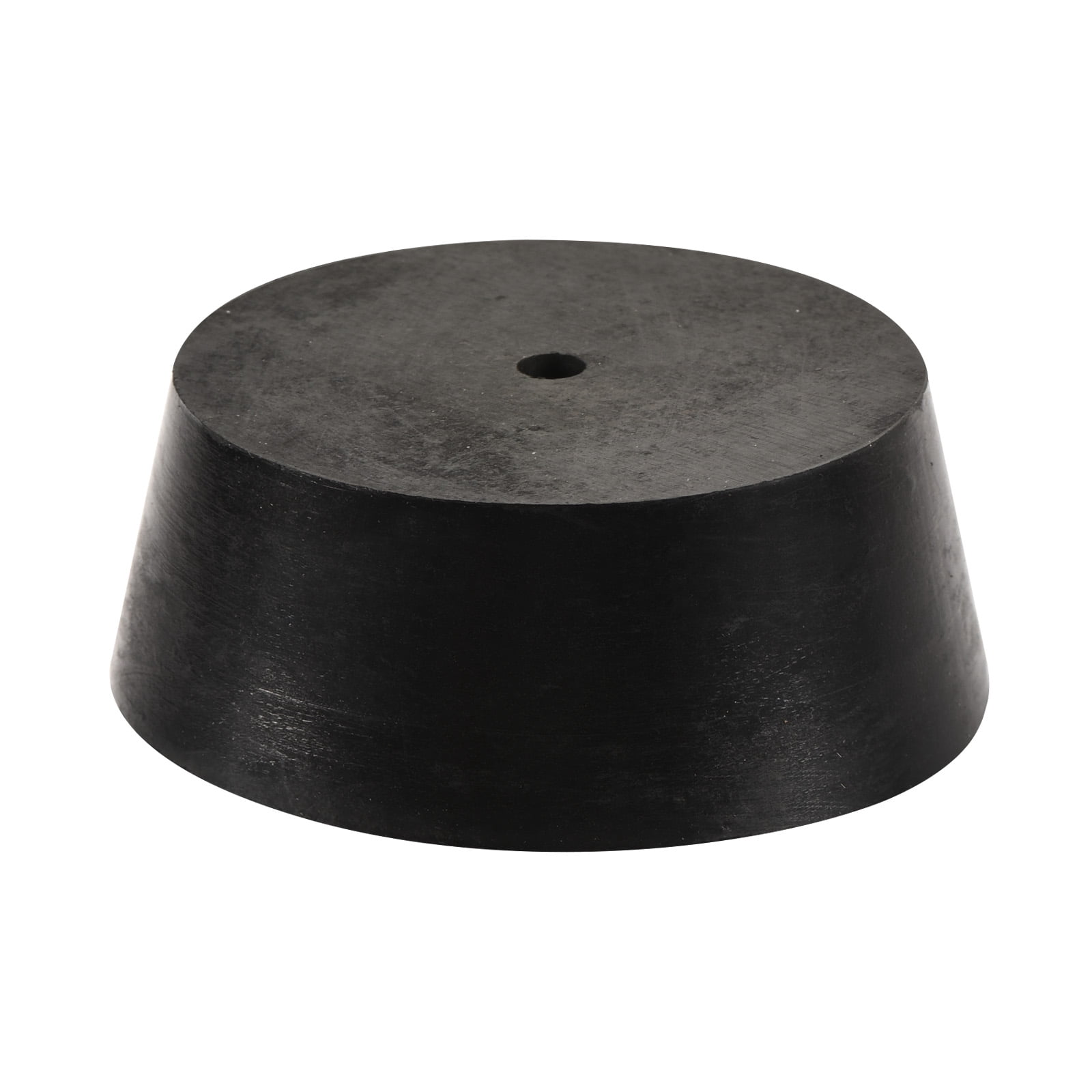 Uxcell 54mm to 64mm w Hole Rubber Tapered Plug for Lab Home Black ...