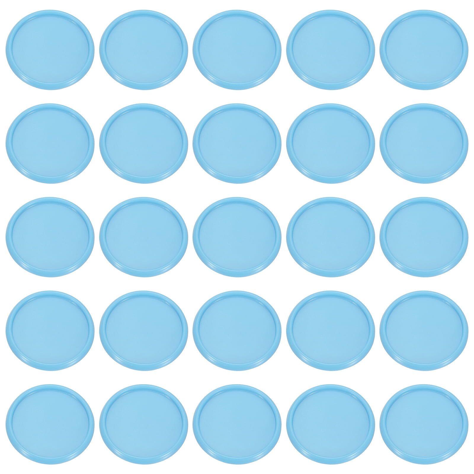 Uxcell 55 Pcs Discbound Expansion Discs, Light Blue Round Shape, 1-1/2 ...