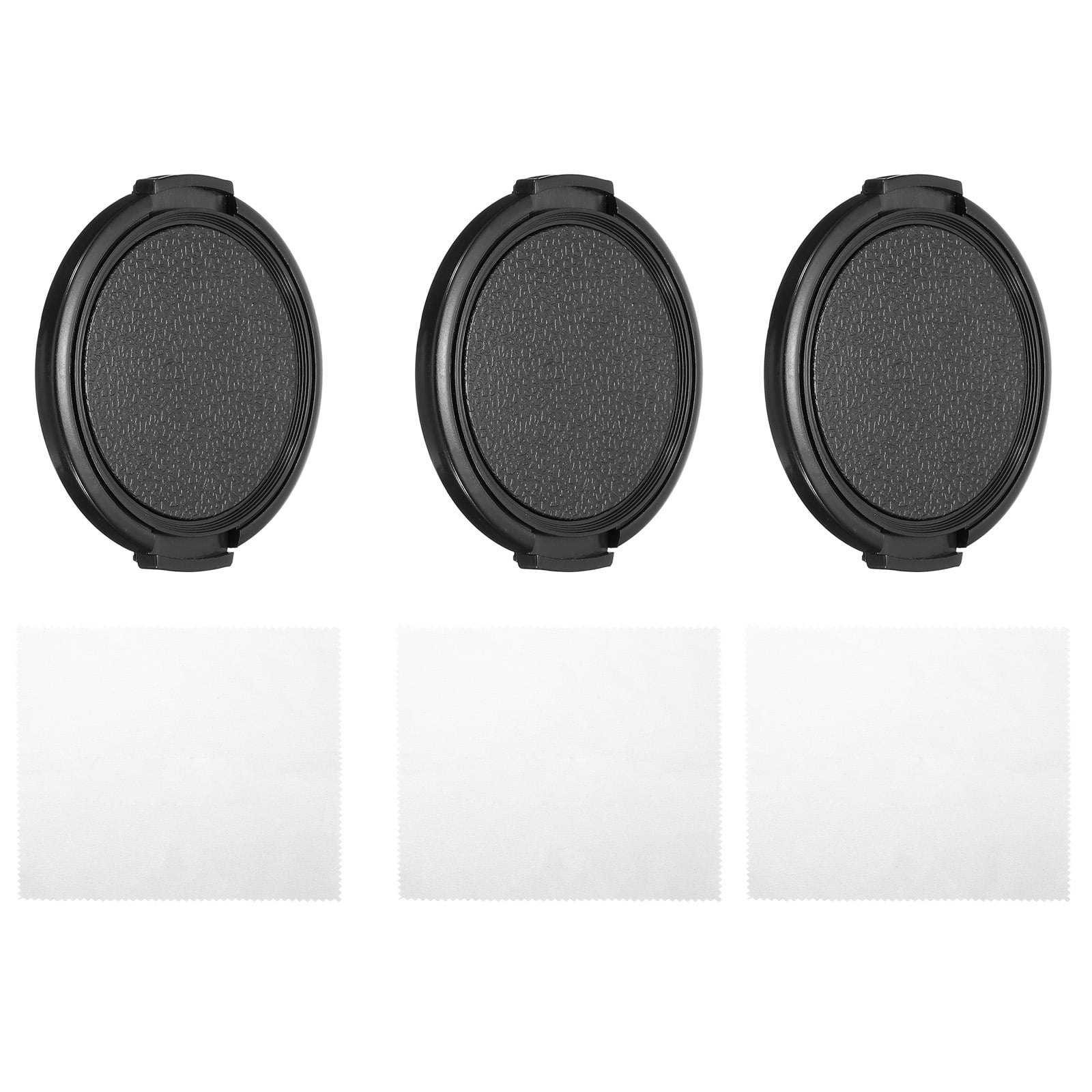 Uxcell 55mm Lens Cap, 3 Pack Sides Pinch Snap Camera Lens Cover for Front Lens - Walmart.com
