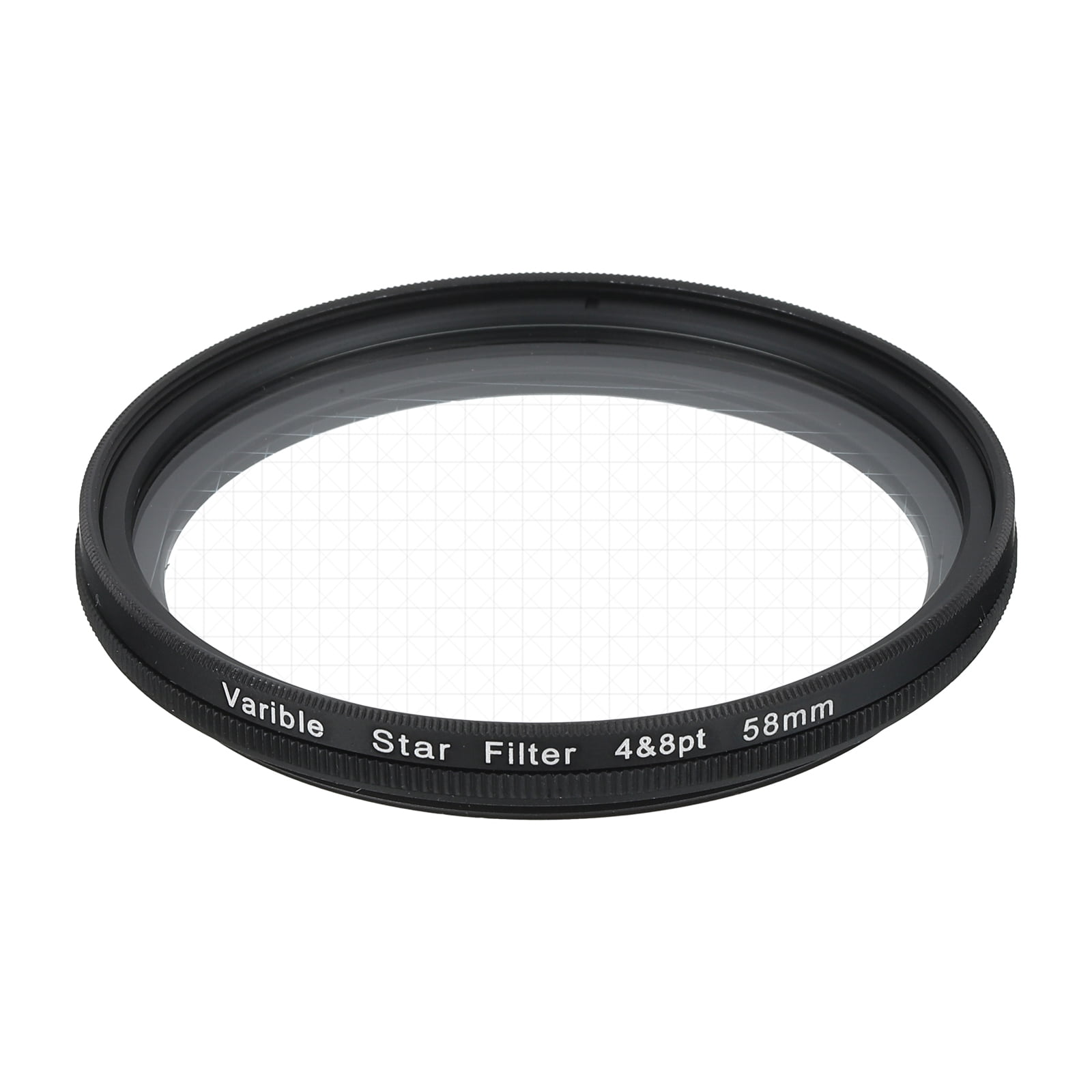 Uxcell 58mm Variable Star Filter, Starburst Lens Filter 4-8 Points ...