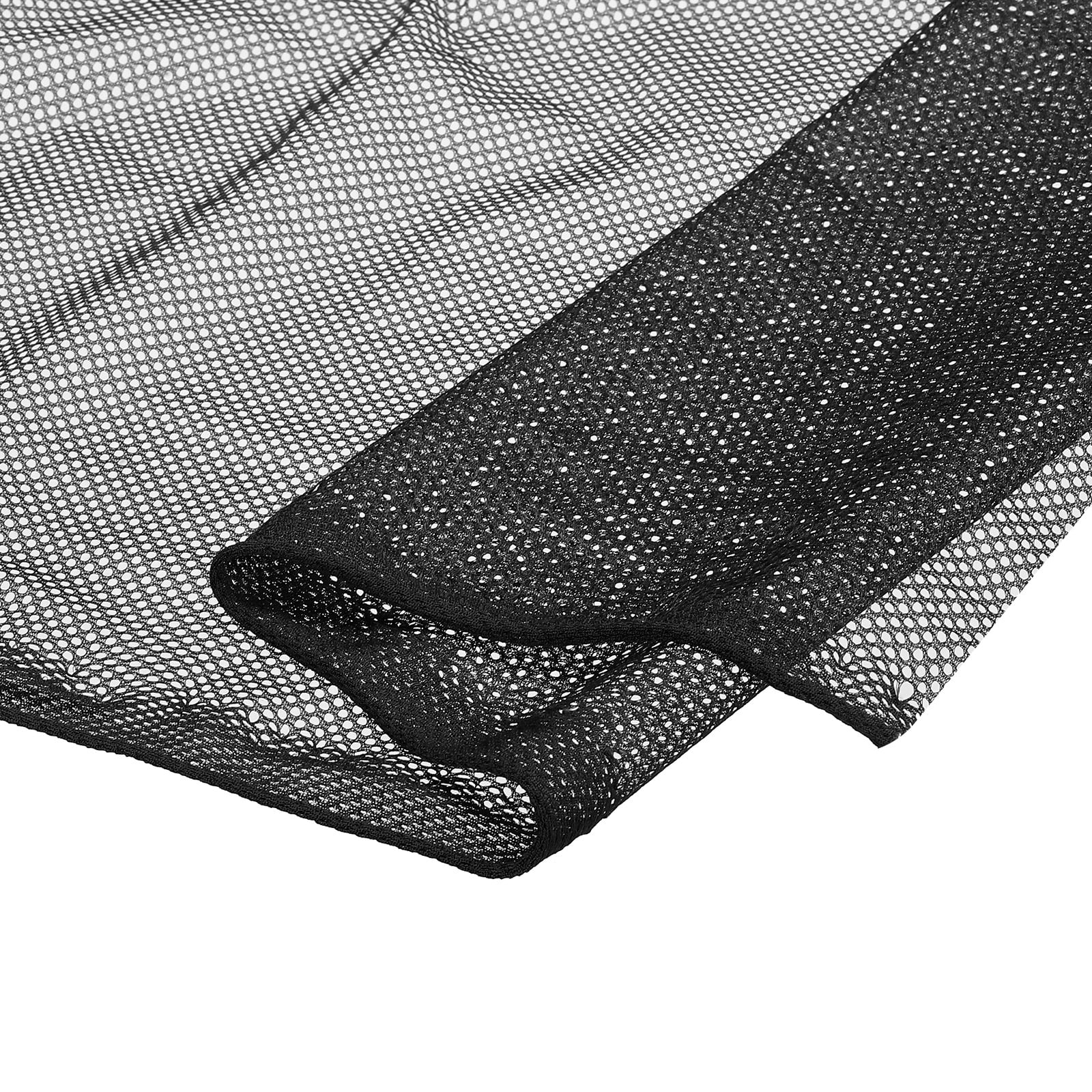 Uxcell 59" Mesh Fabric Slightly Stretchy for Backpack Pocket,Netting ...