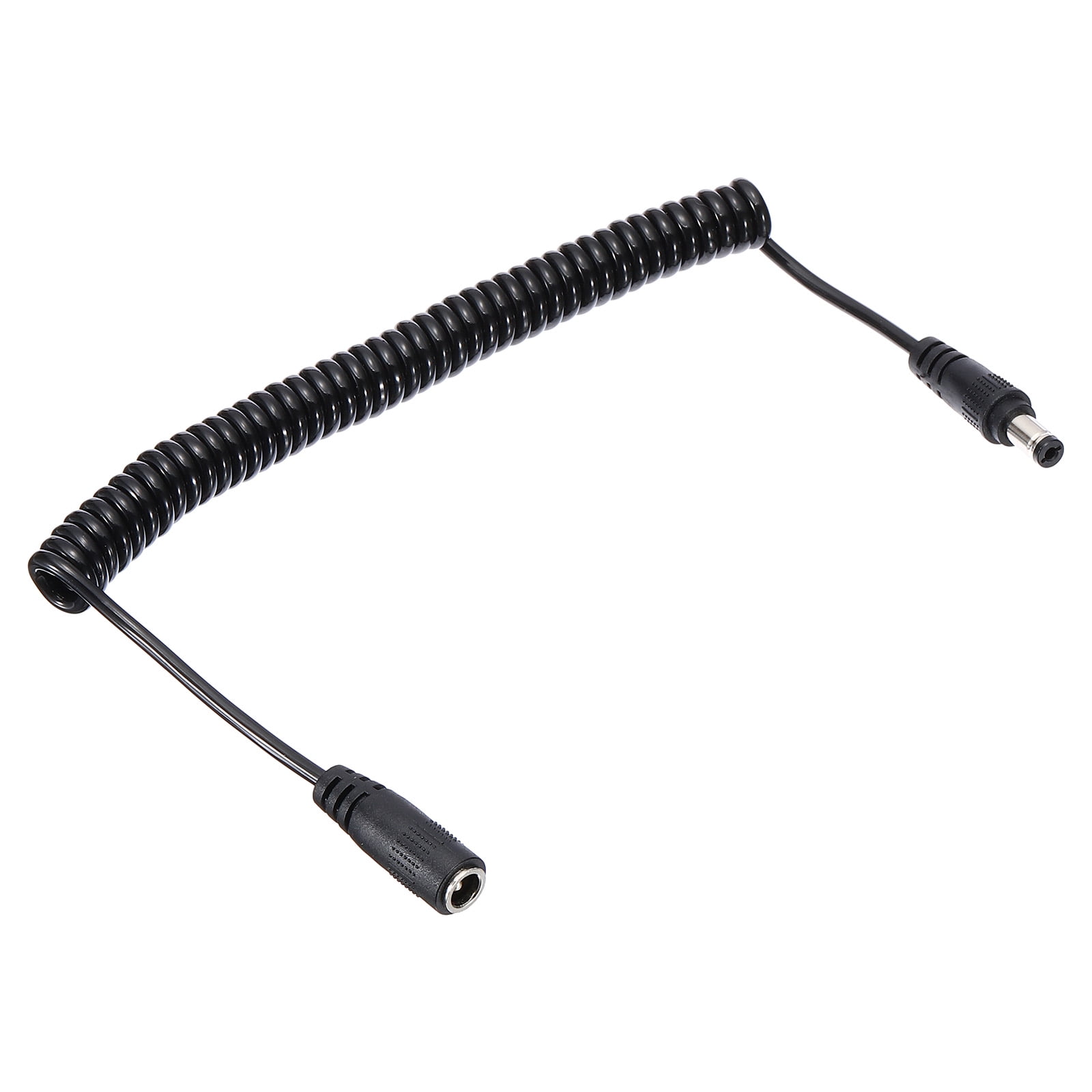 Uxcell 5Ft 5.5mm x 2.1mm Male to Female DC Power Cable, Wire Adapter ...