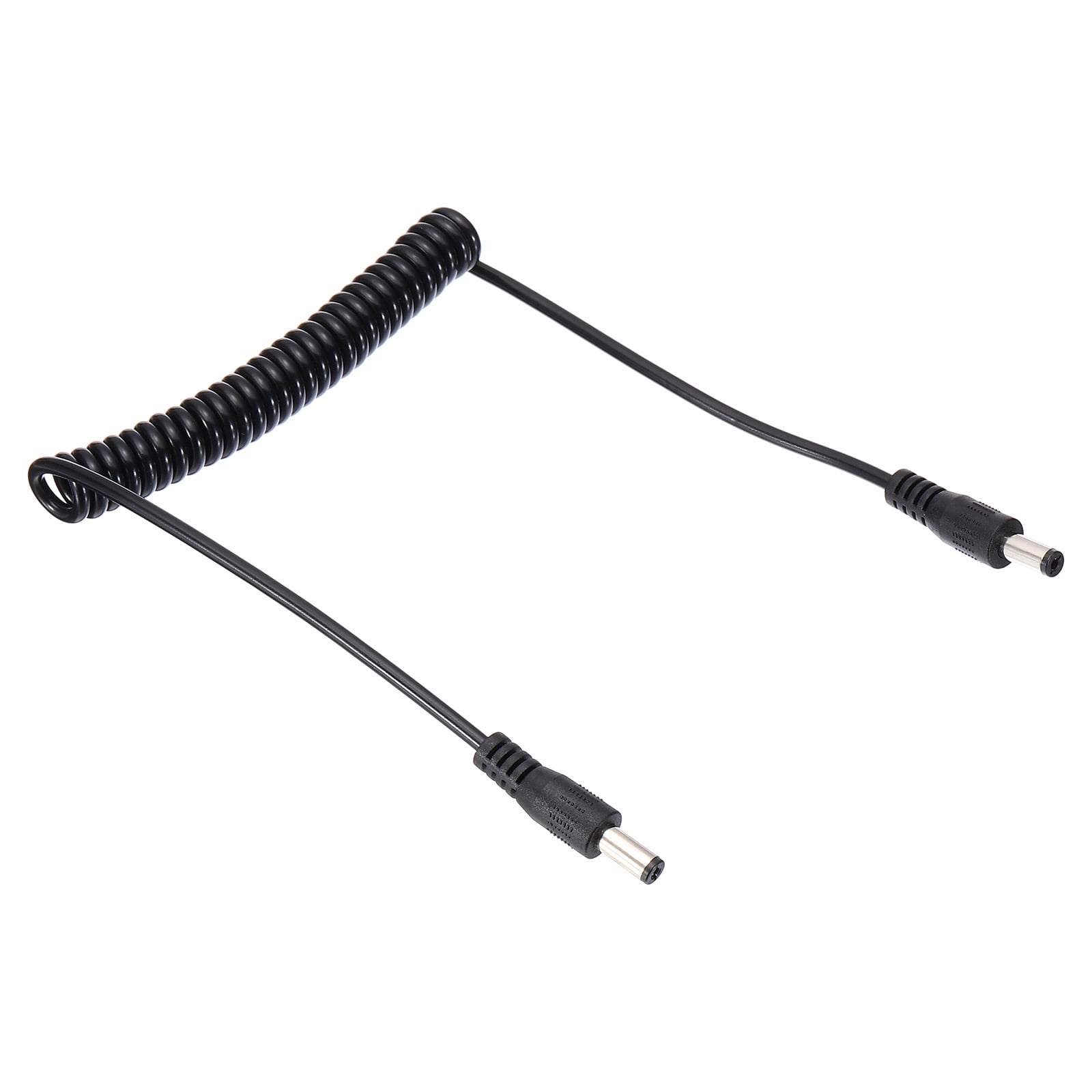 Uxcell 4.6ft 5.5mm x 2.1mm Male to Male DC Power Cable, Wire Adapter ...