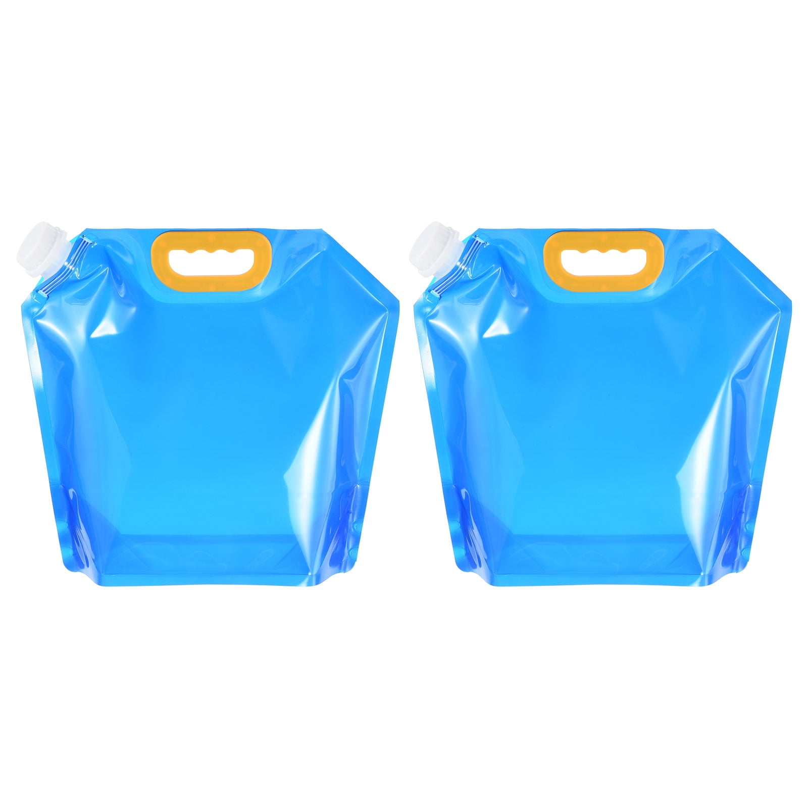 Uxcell 5L Collapsible Water Container Bag, Plastic Storage Jug Folding ...