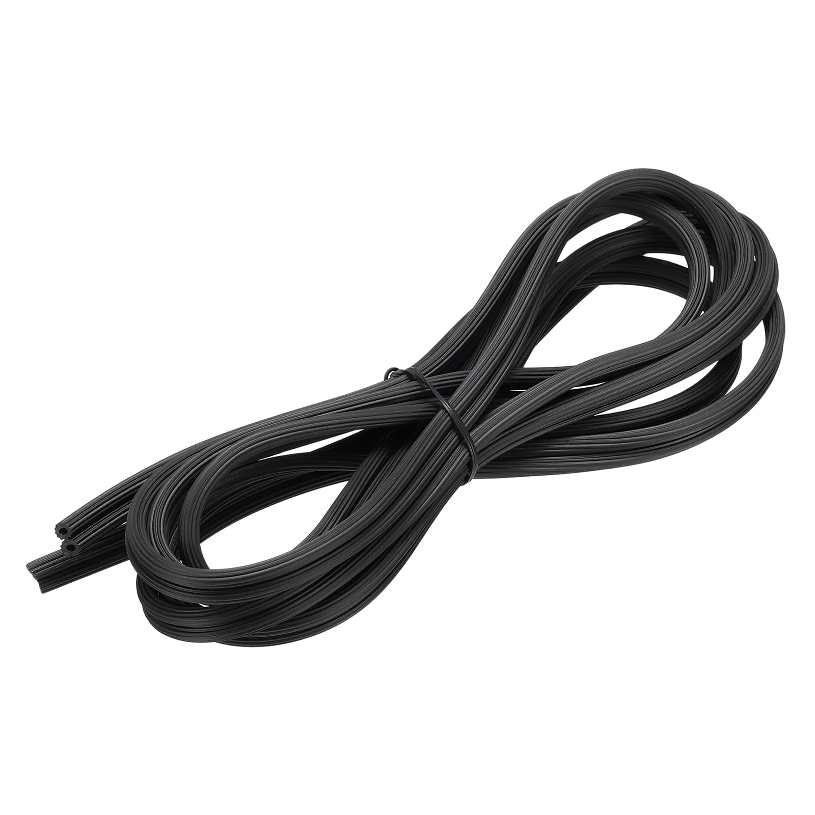Uxcell 5M/16.4Ft Rubber Window Screen Spline Sealing Strip, 4.5mm OD ...