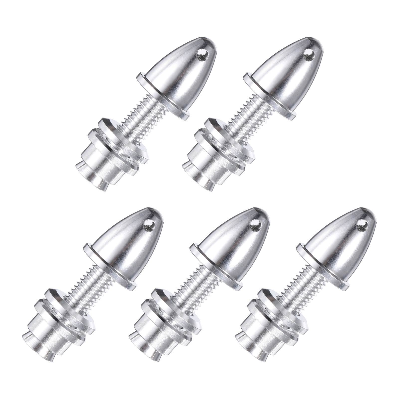 Uxcell 5PCS RC Plane Airplane Spinner Propeller Adapter for Shaft ...
