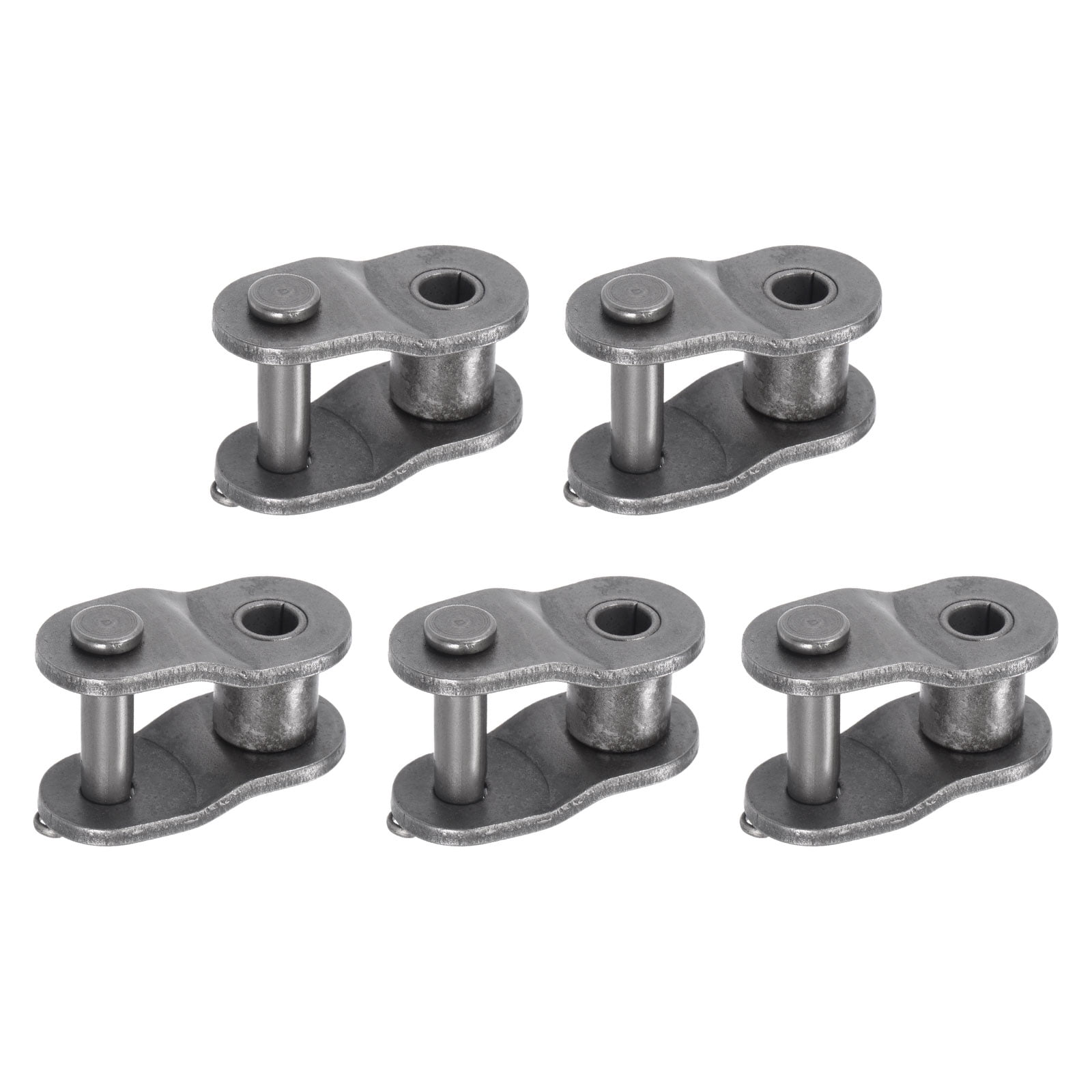 Uxcell 5Pack #100 Chain Offset Half Link Roller, 1 1/4" Pitch Carbon ...
