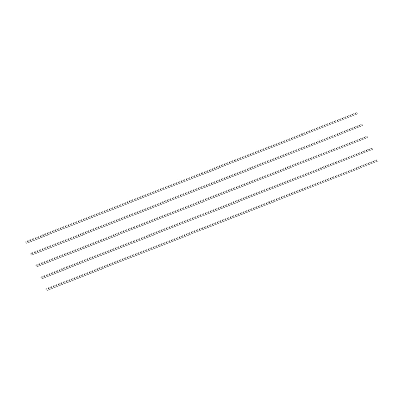 Uxcell 5Pack 304 Stainless Steel Rods, 1.5mm x 305mm Metal Solid Shaft ...
