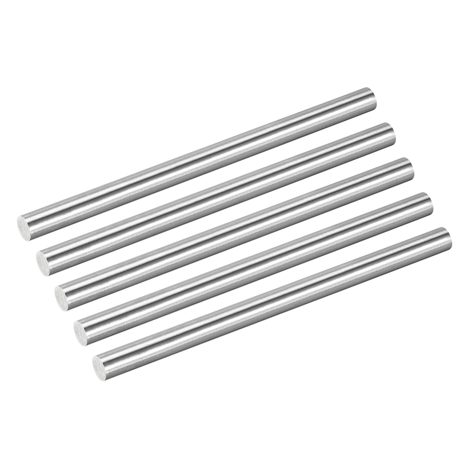Uxcell 5Pack 304 Stainless Steel Rods, 10mm x 153mm Metal Solid Shaft ...